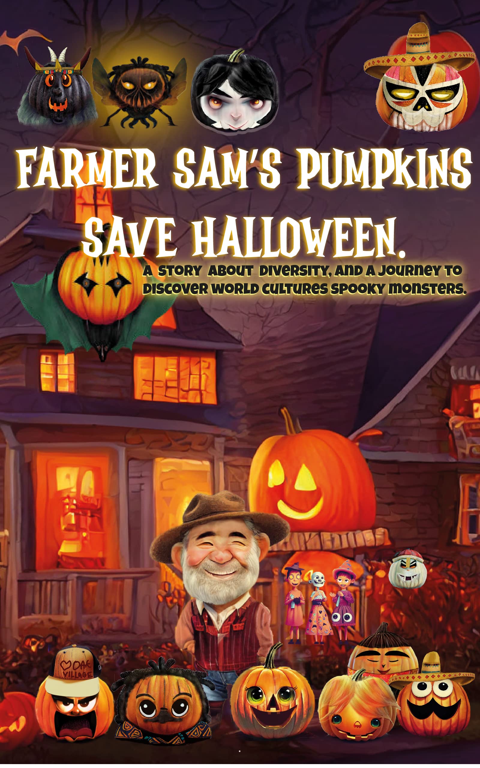 Farmer Sam’s Pumpkins save Halloween.: a story about Diversity, and a ...
