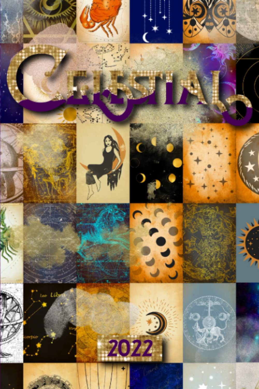 2022 Celestial Planner: Monthly Planner with Pockets for Each Month ...