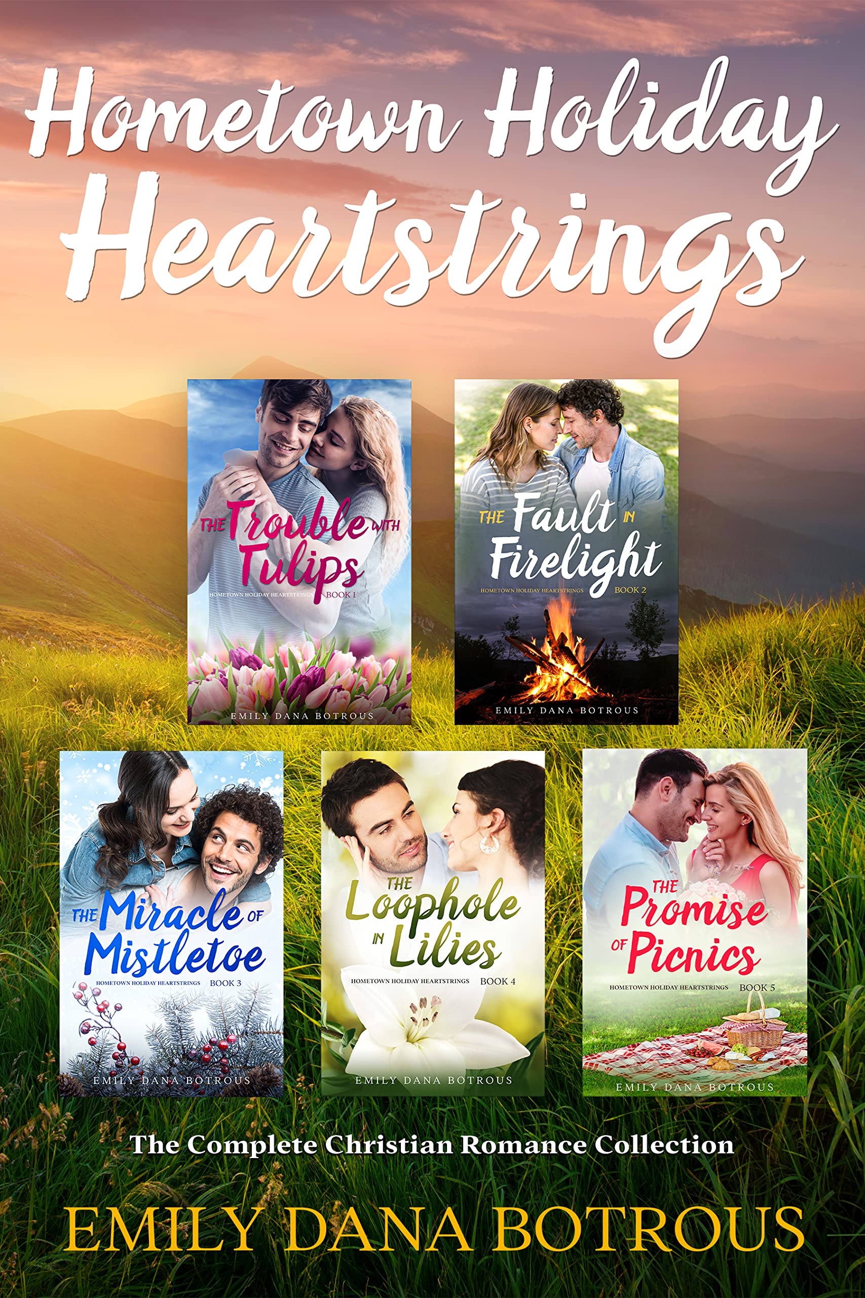 Hometown Holiday Heartstrings: The Complete Christian Romance ...