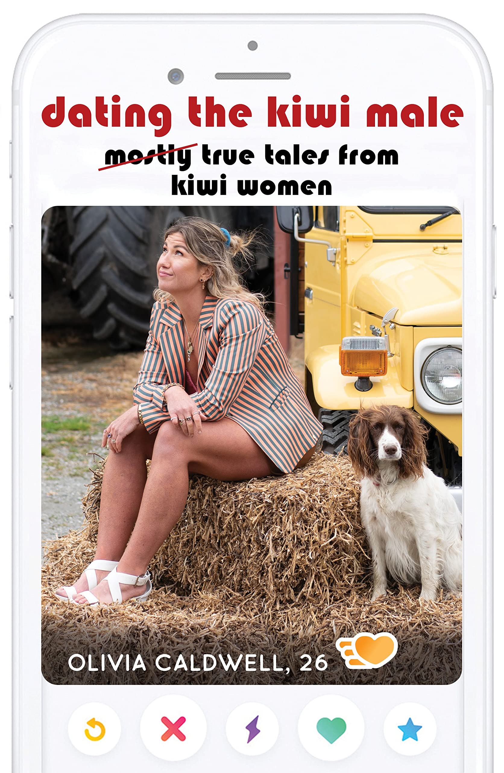 Dating the Kiwi Male: Mostly true tales from Kiwi women by Olivia ...