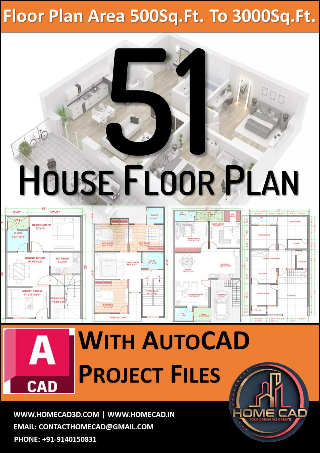51 House Floor Plan : with AutoCAD Project Files by HOME CAD | Goodreads
