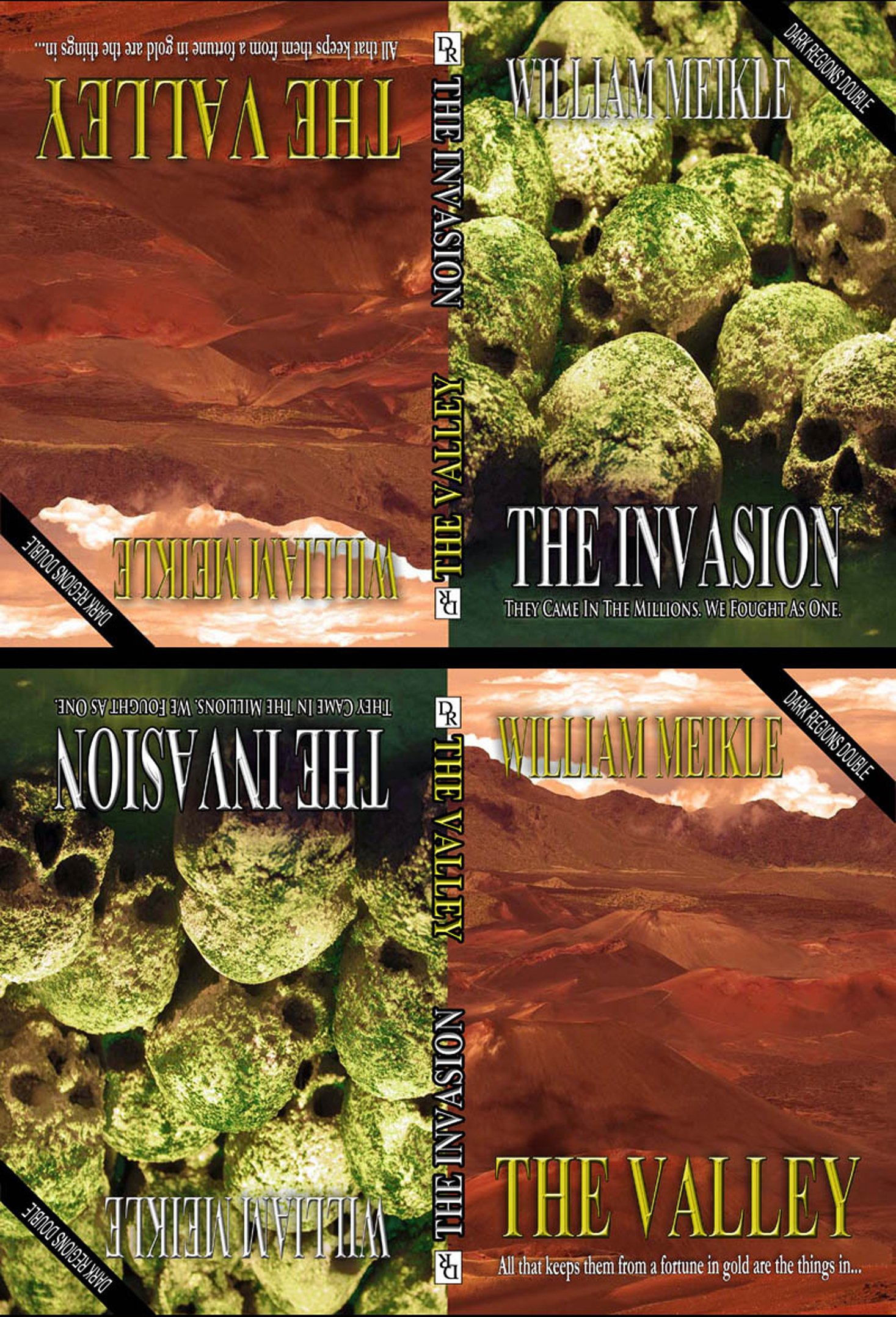 The Invasion/The Valley by William Meikle Dark Regions Double by ...