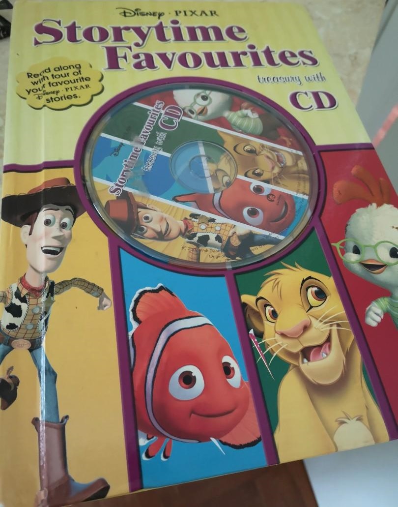 Disney Pixar Storytime Favourites treasury with CD by Mel Gilden ...