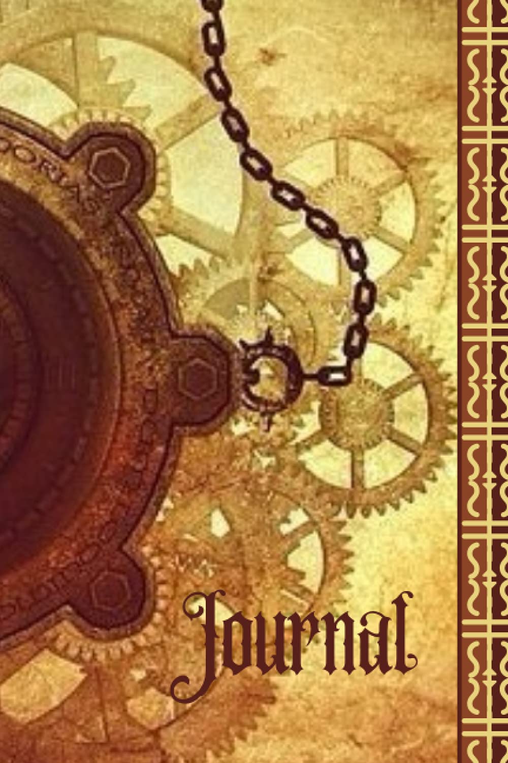 Steampunk Journal: Geared up and ready to Write 200 blank lined pages ...
