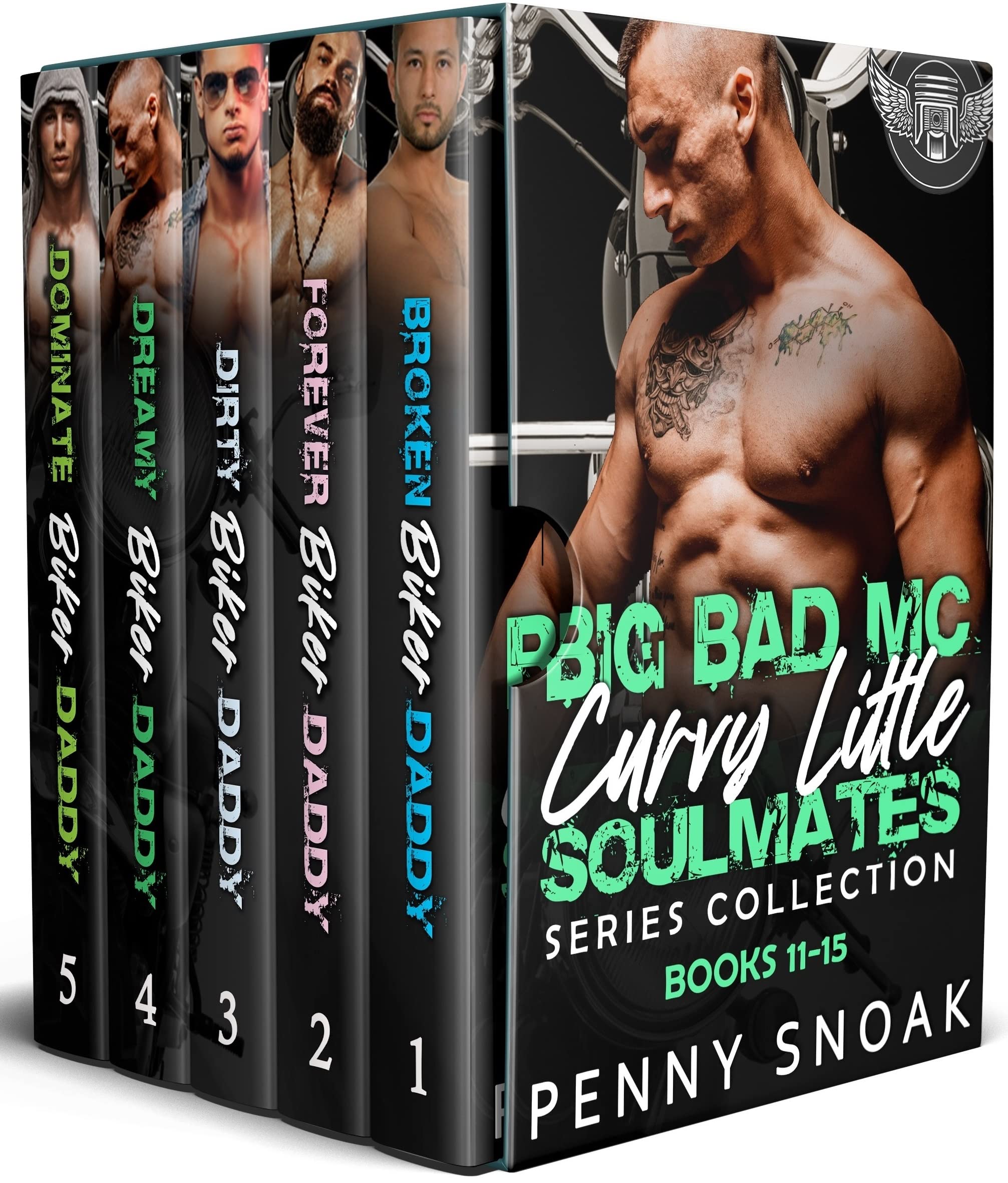 Big Bad MC Curvy Little Soulmates Series Collection: Books 11-15 by ...