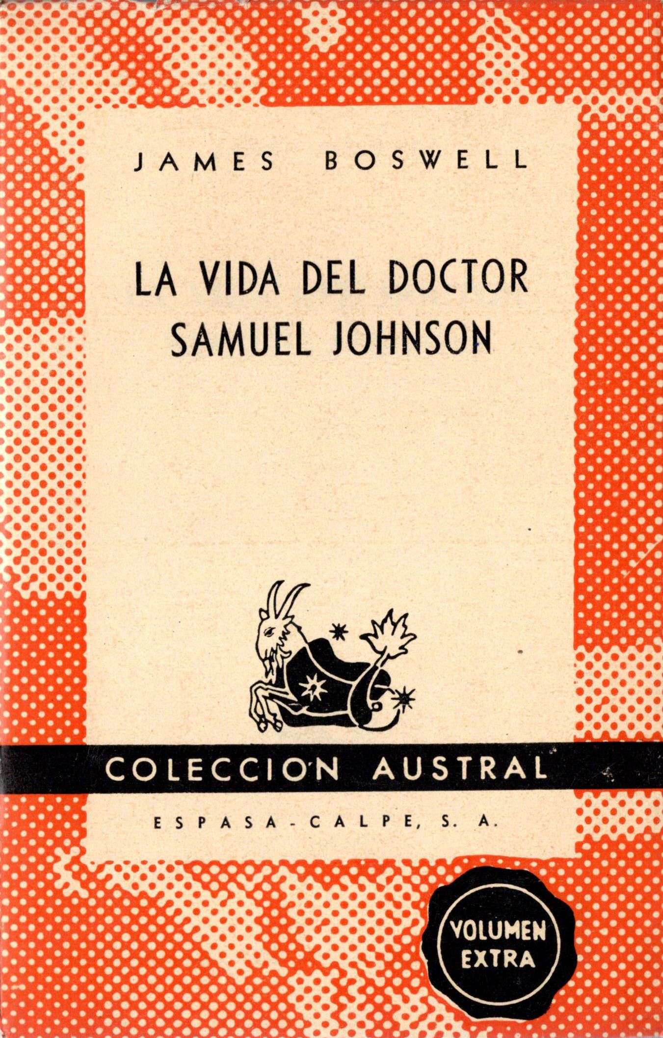 Vida del Doctor Samuel Johnson by James Boswell | Goodreads