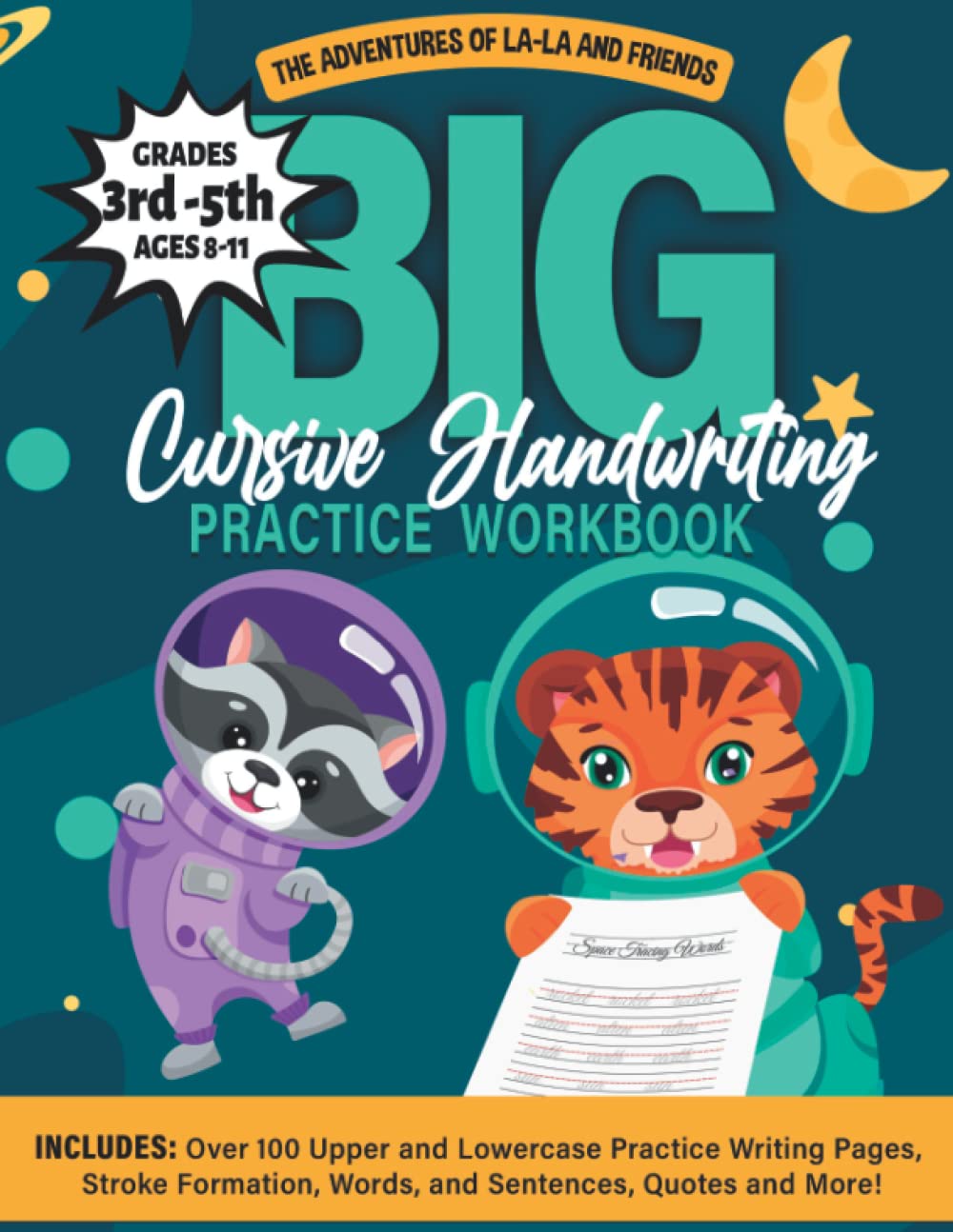 Big Cursive Writing Practice Workbook by Lynn Page | Goodreads