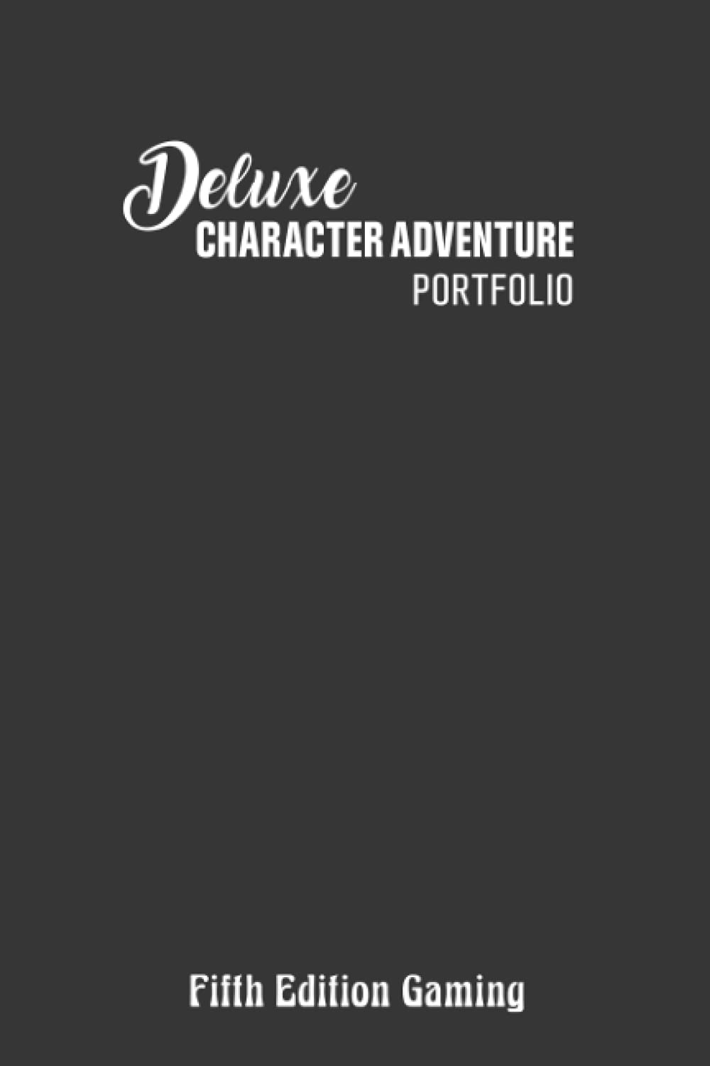Deluxe D&D RPG Character Adventure Journal: Detailed and Expanded ...
