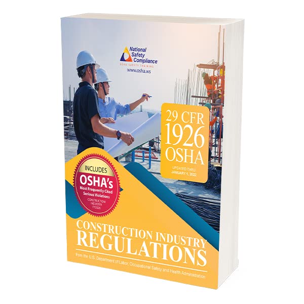 Construction Industry Regulations 29 CFR Part 1926 by National Safety ...