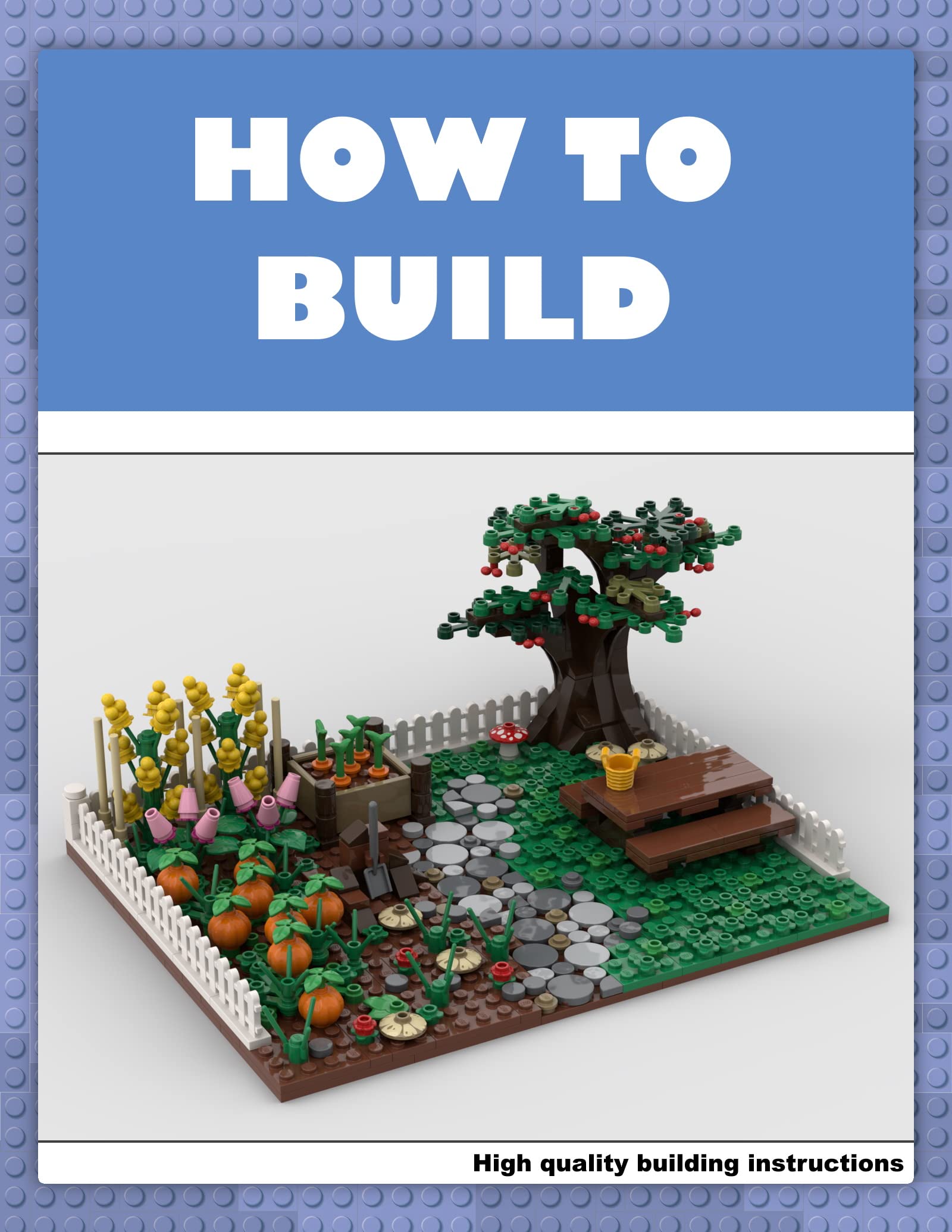 LEGO instructions - How to build a LEGO Garden MOC by JP Brickworks ...