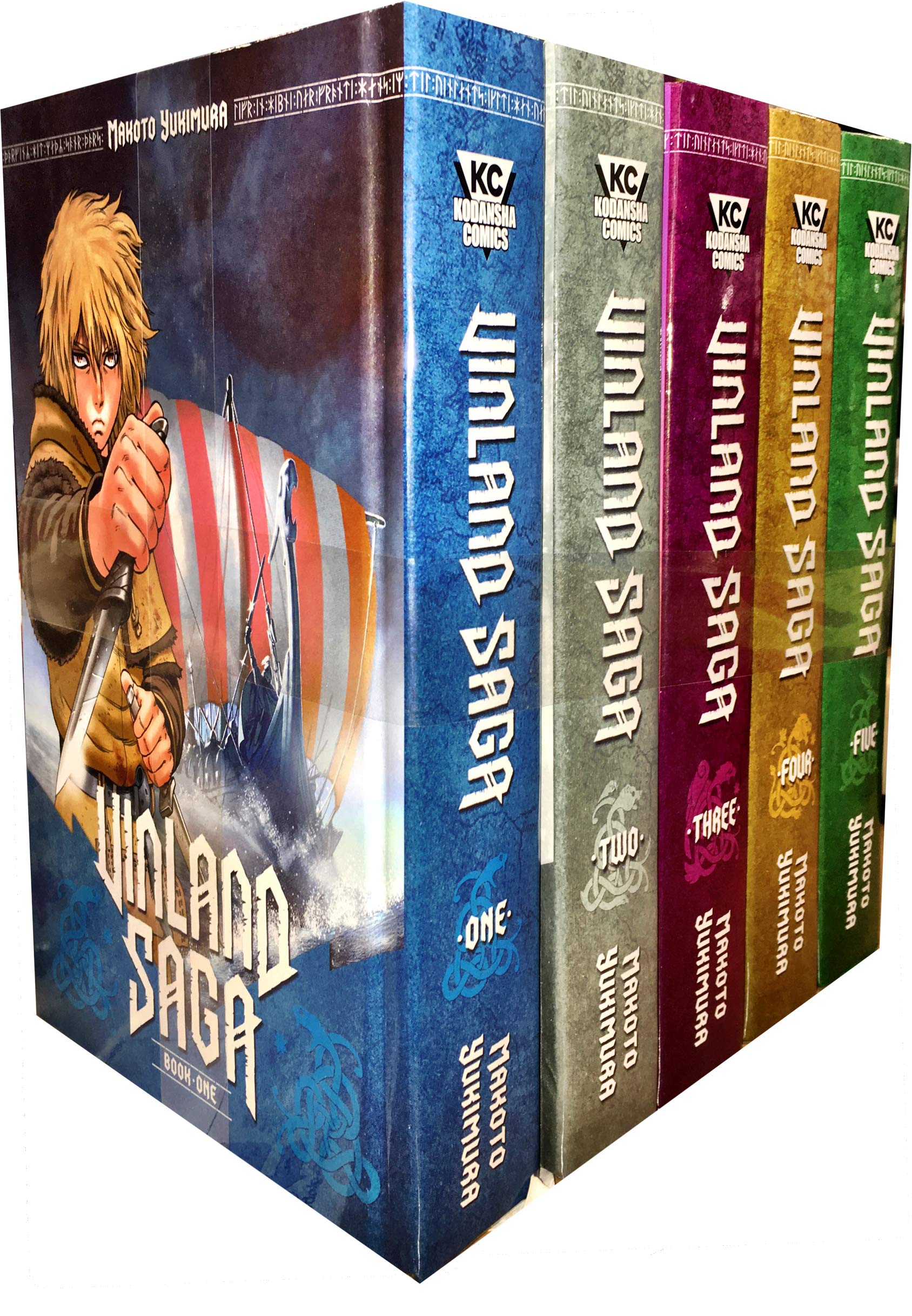 Vinland Saga Volume 1- 5 Collection 5 Books Set By (Series 1) Makoto Yukimura by Makoto Yukimura ...
