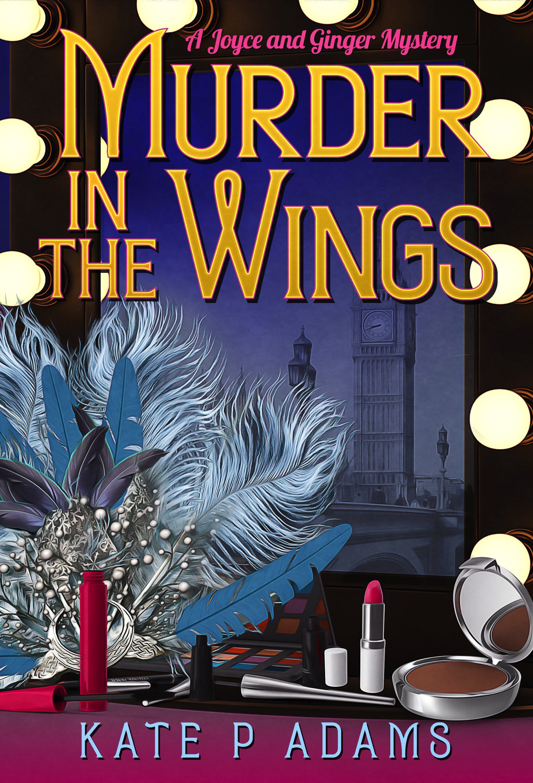 Murder in the Wings (A Joyce and Ginger Mystery #2) by Kate P. Adams ...