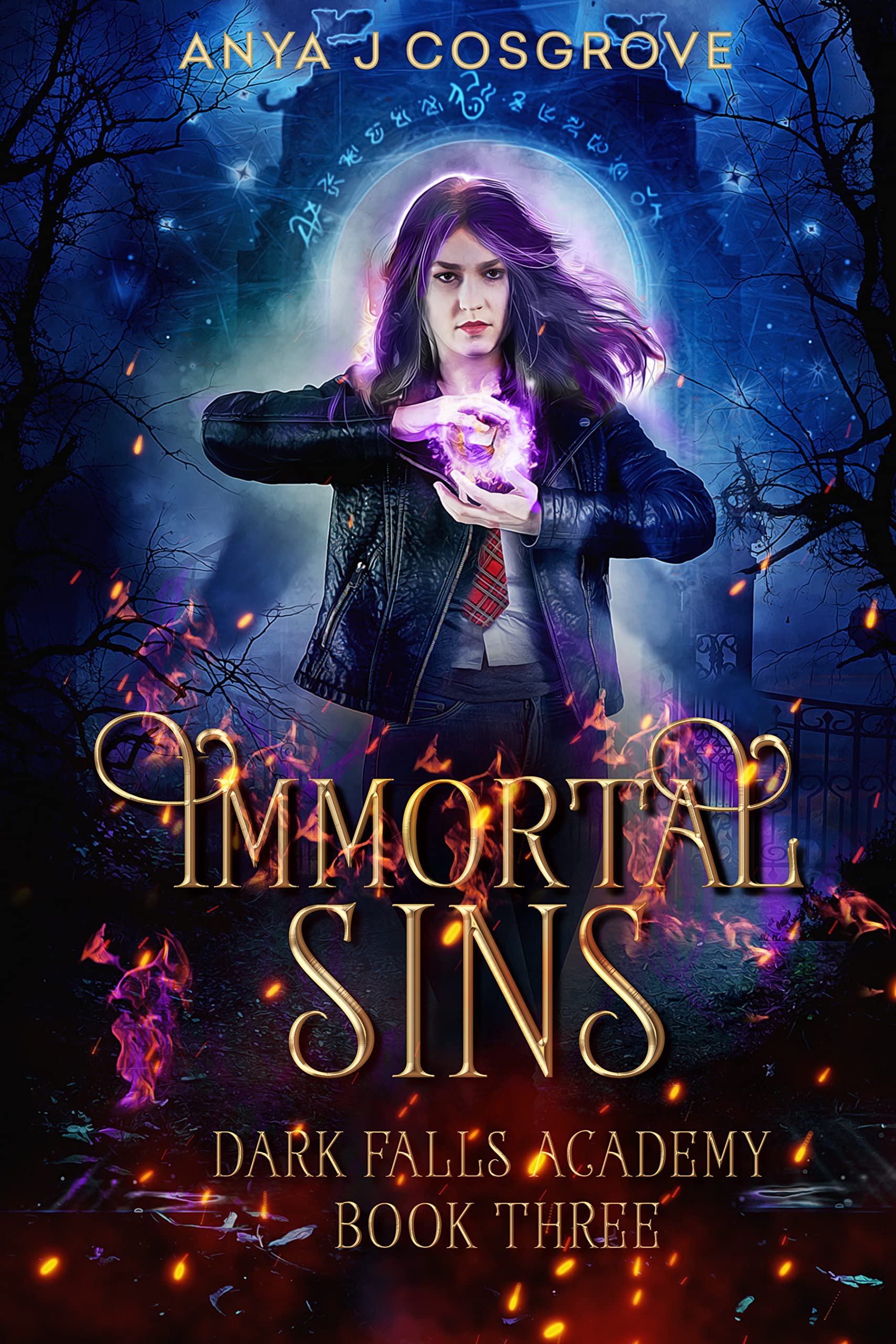 Immortal Sins (Dark Falls Academy #3) by Anya J. Cosgrove | Goodreads