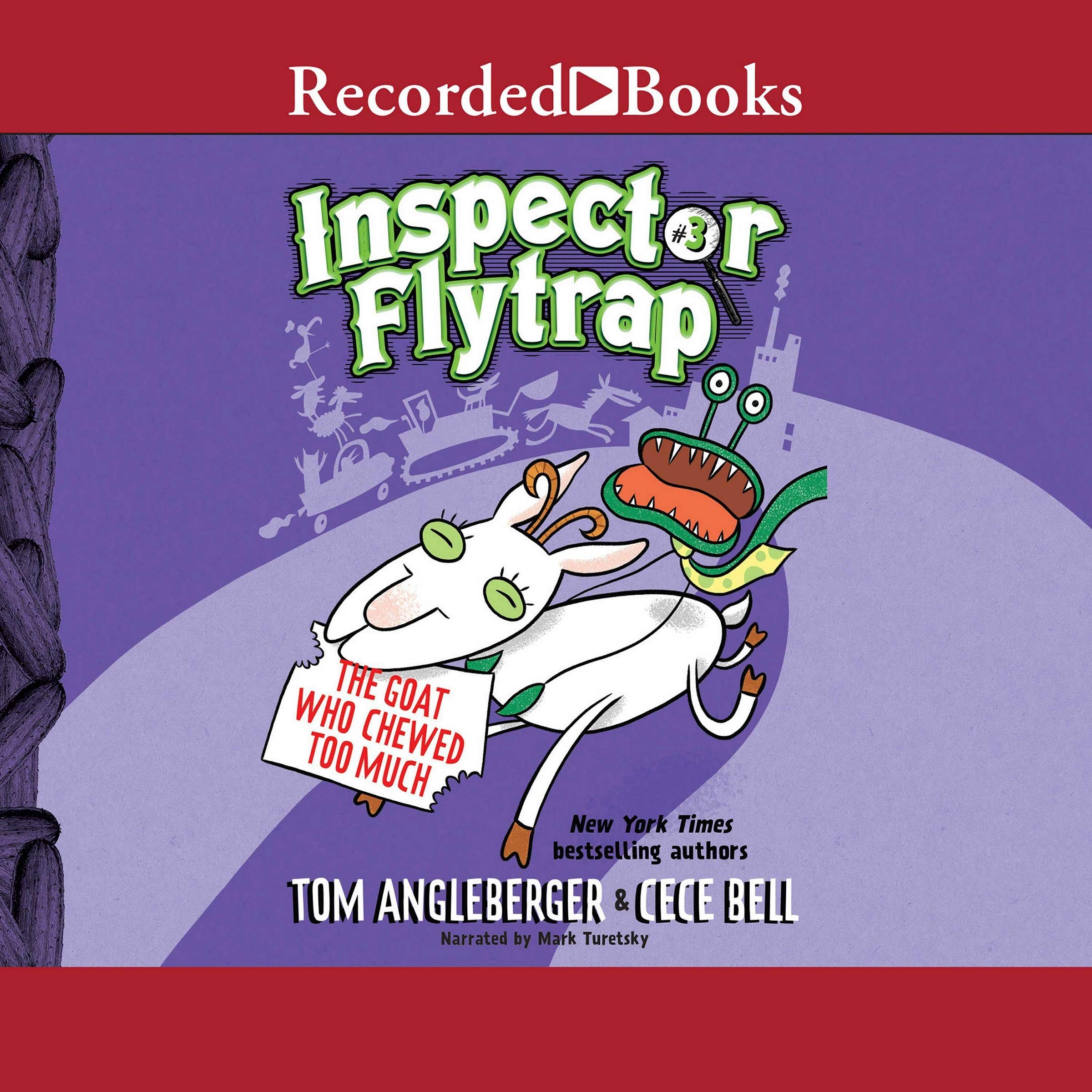 Inspector Flytrap in the Goat Who Chewed Too Much by Tom Angleberger ...