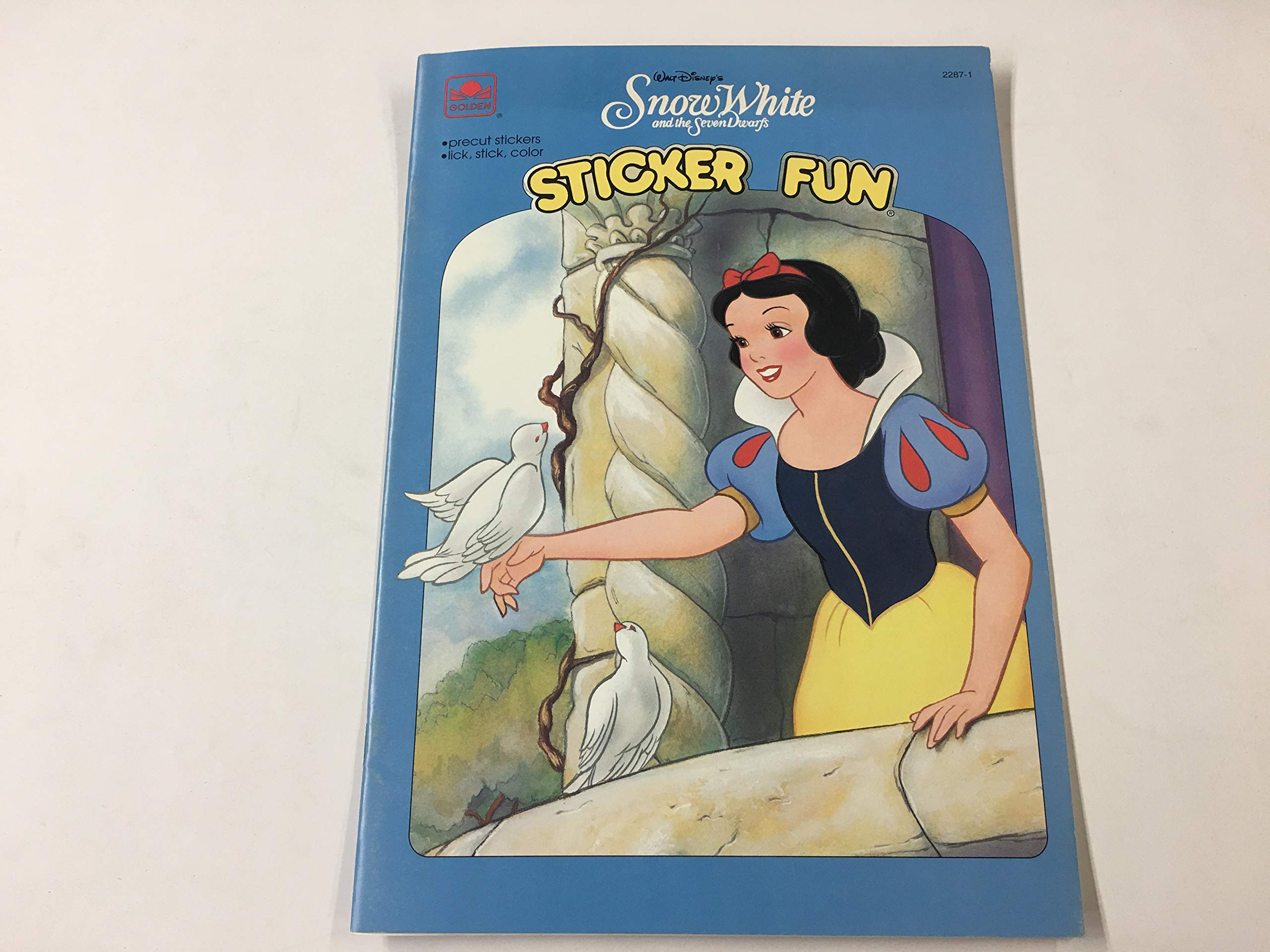 Snow White Sticker Fun by Golden Books | Goodreads