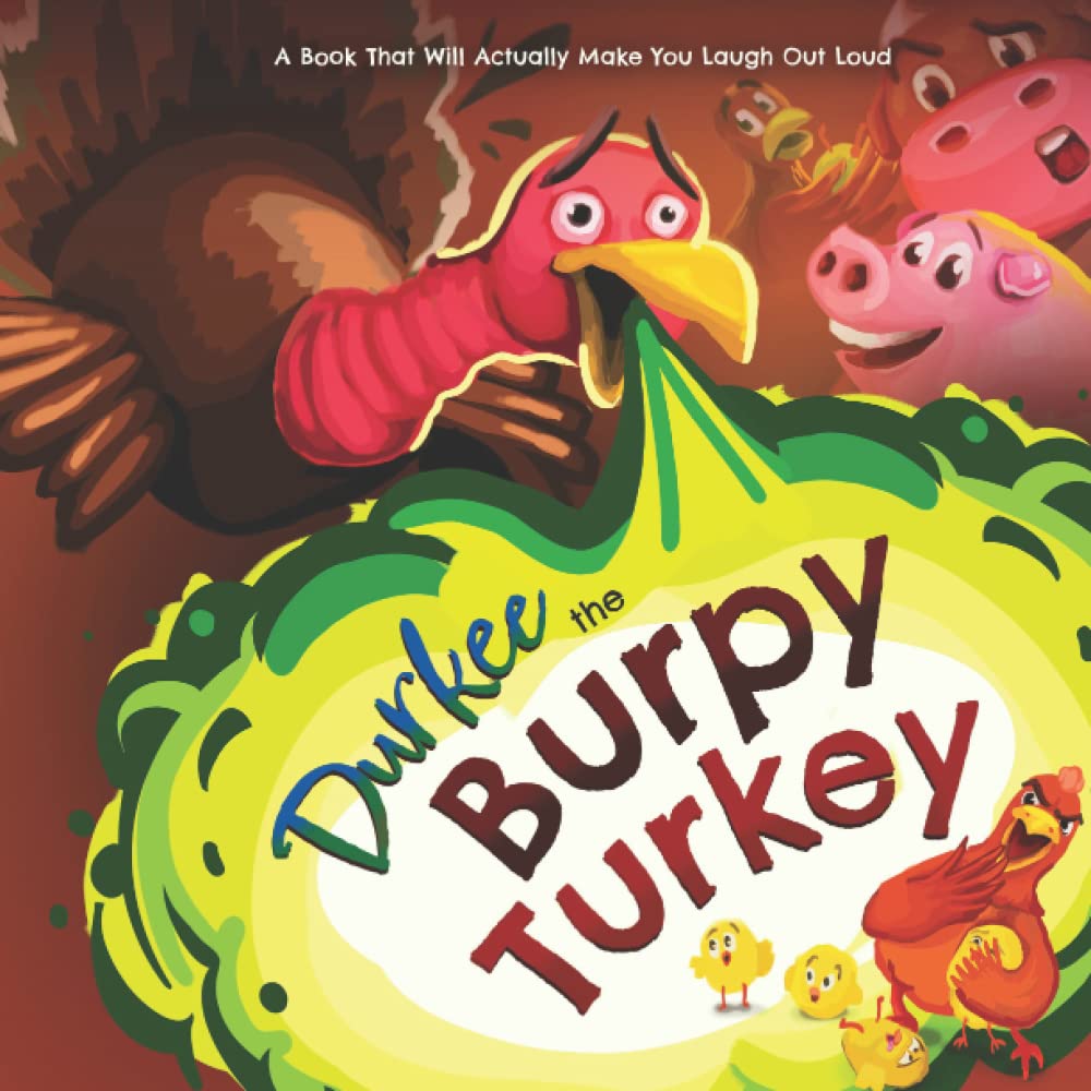 Durkee The Burpy Turkey - Fun Thanksgiving Book for Kids | Thanksgiving ...