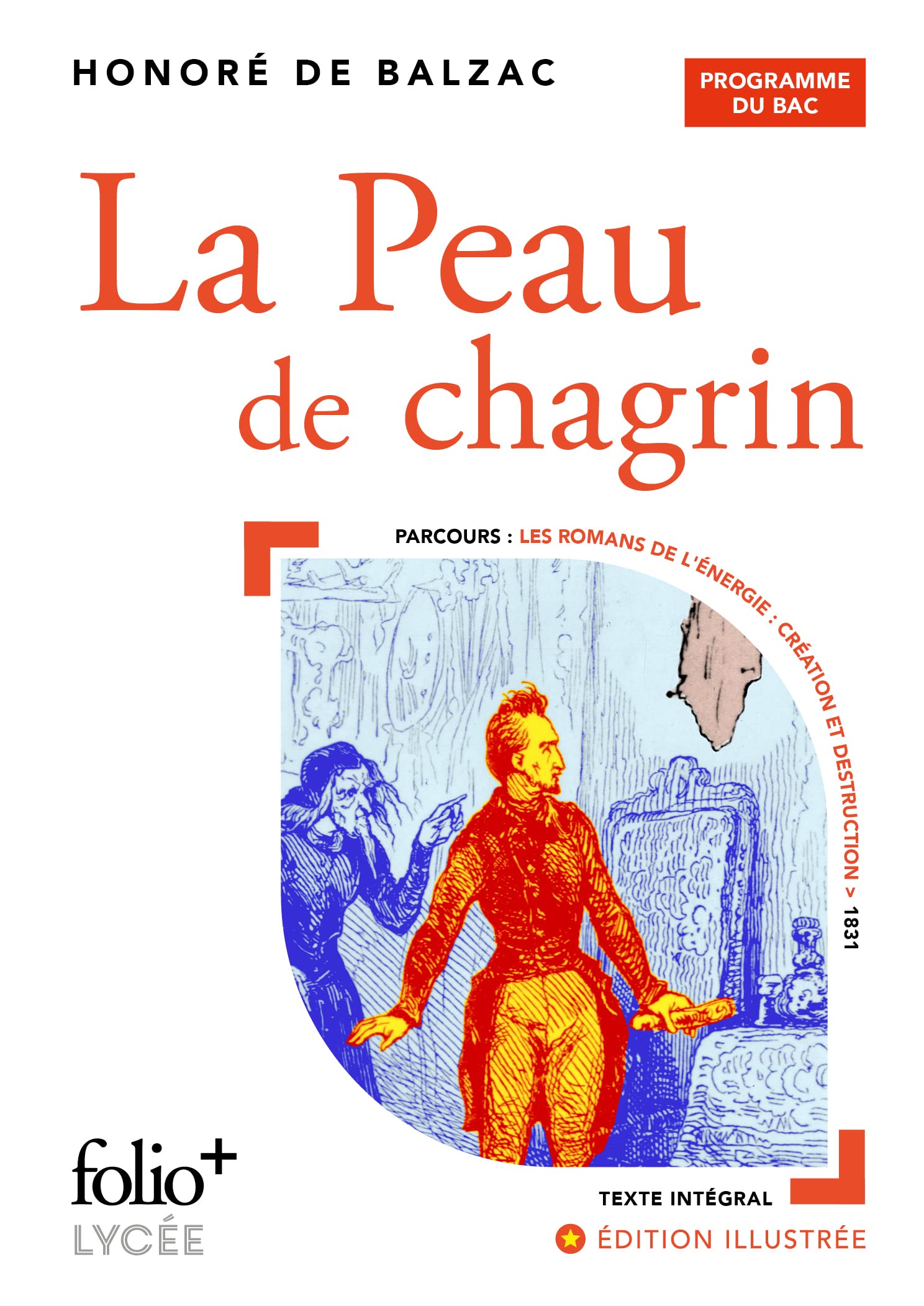 La Peau de chagrin - BAC 2026 (French Edition) by Honoré de Balzac ...