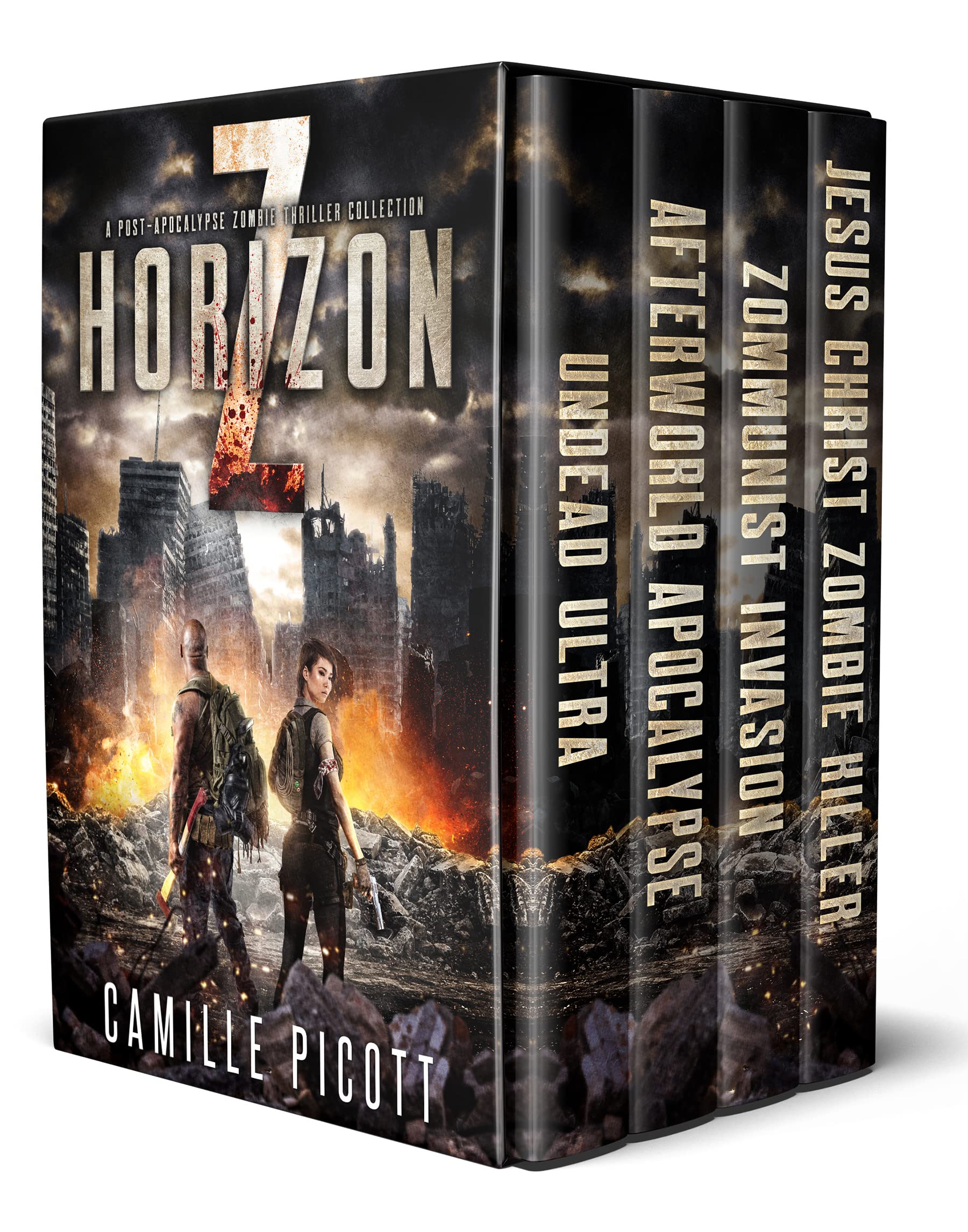 Z Horizon: A Post-Apocalyptic Zombie Thriller Collection by Camille ...