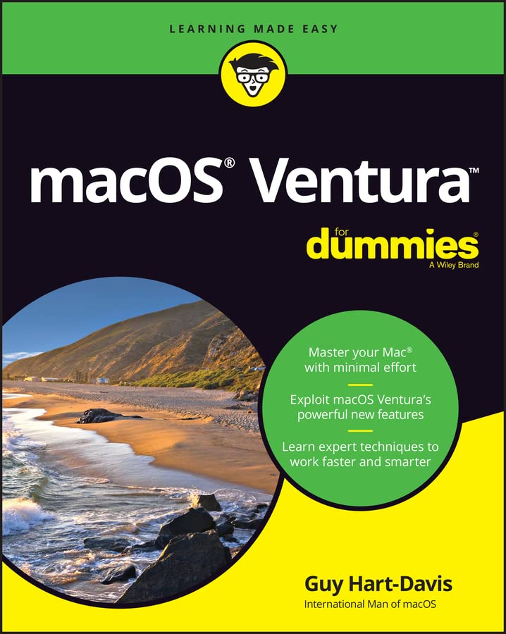 macOS Ventura For Dummies by Guy Hart-Davis | Goodreads