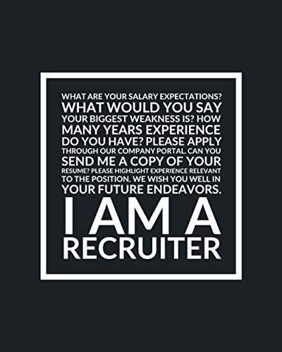 I am a Recruiter: Notebook 100 pages by Ingenium Books | Goodreads