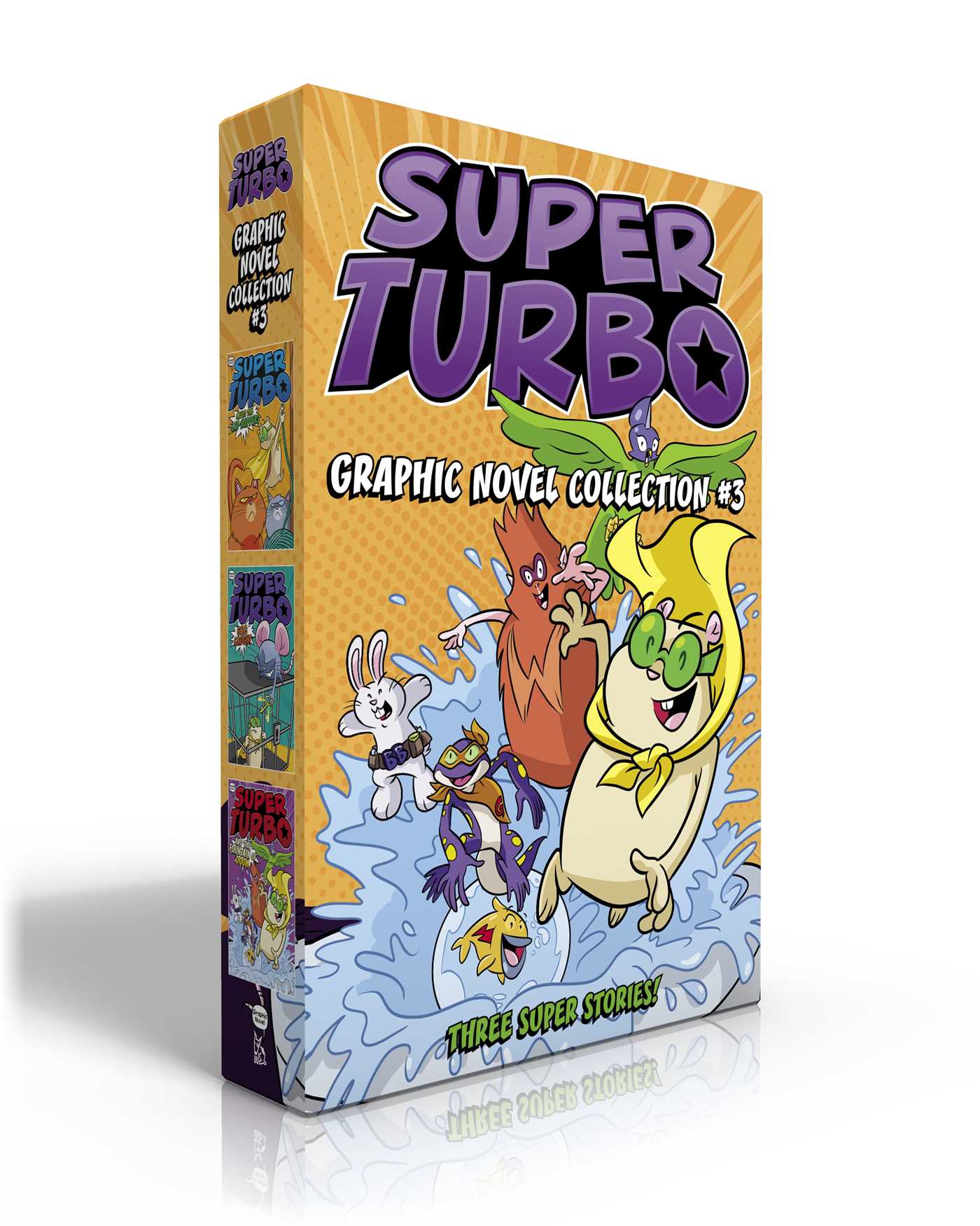 Super Turbo Graphic Novel Collection #3 (Boxed Set): Super Turbo Meets ...