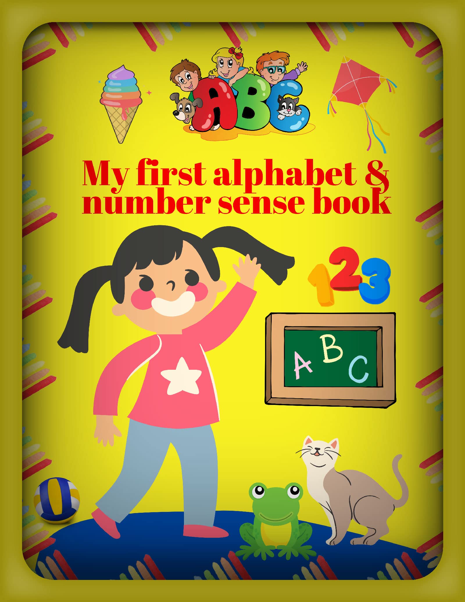 My first alphabet & number sense book: Children book by Muhammad Islam ...