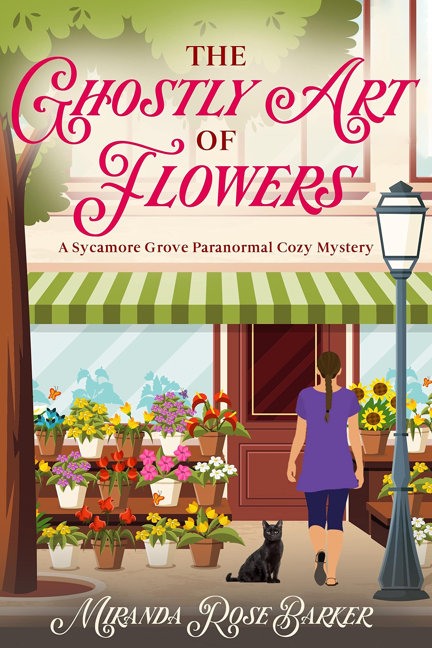 The Ghostly Art of Flowers Mystery by Miranda Rose Barker | Goodreads