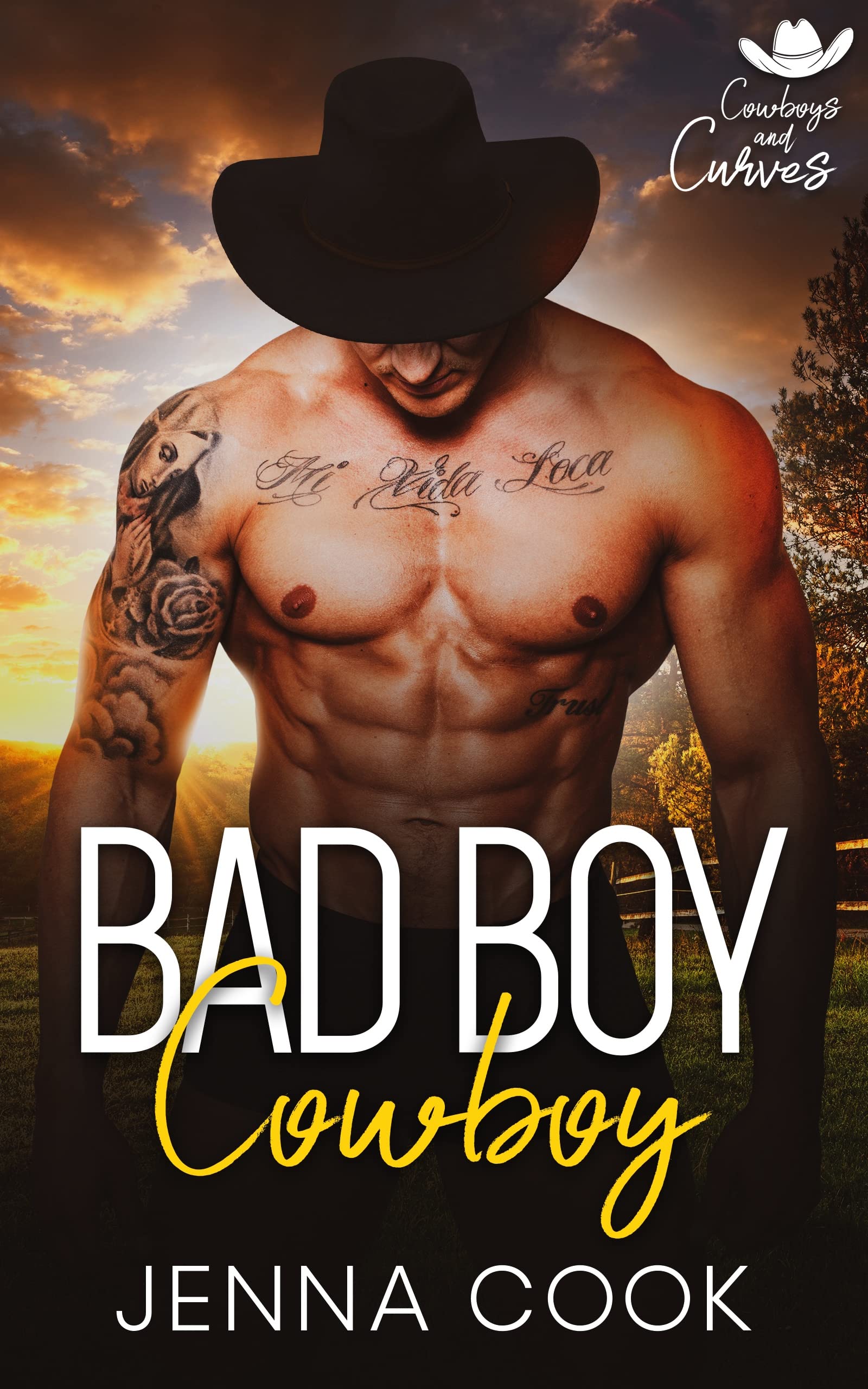 Bad Boy Cowboy (Cowboys and Curves) by Jenna Cook | Goodreads