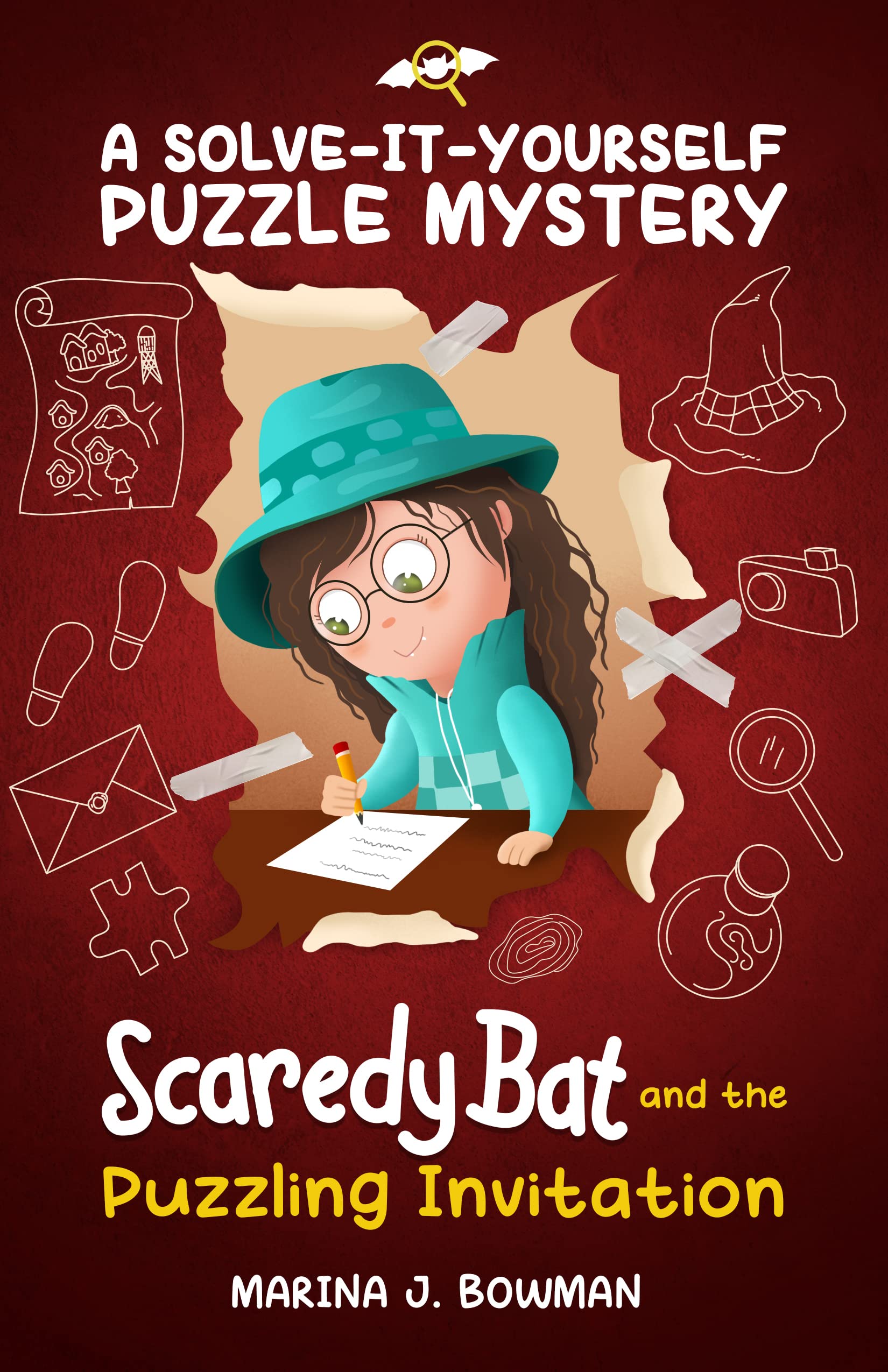 Scaredy Bat and the Puzzling Invitation: A Solve-It-Yourself Puzzle ...