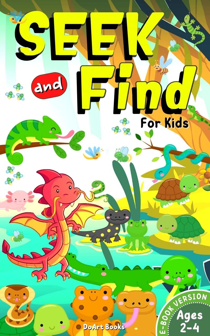 Seek and Find Book for Kids: Ages 2-4, Preschool and Kindergarten by ...