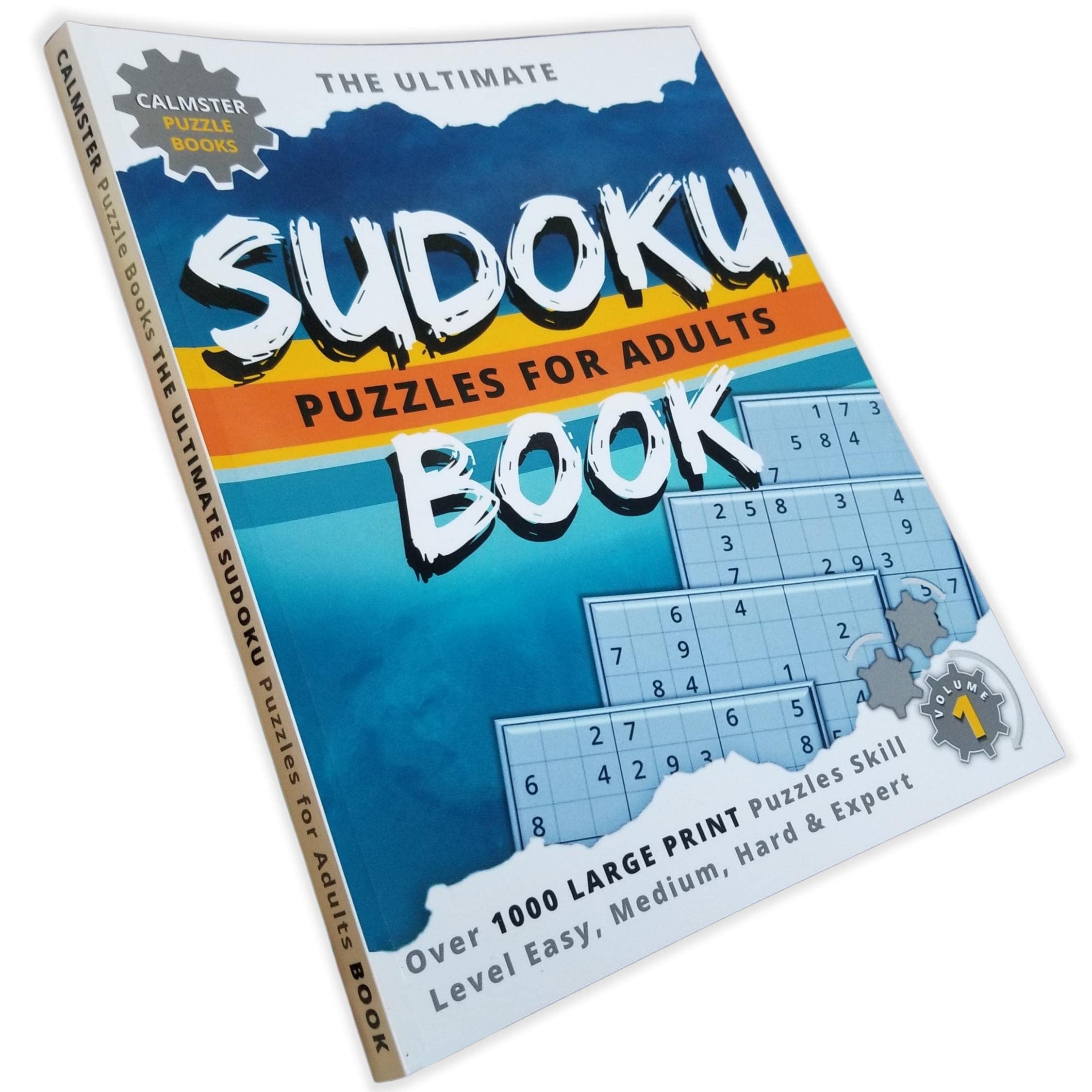 Calmster Puzzle Books The Ultimate Sudoku Puzzles for Adults Book ...