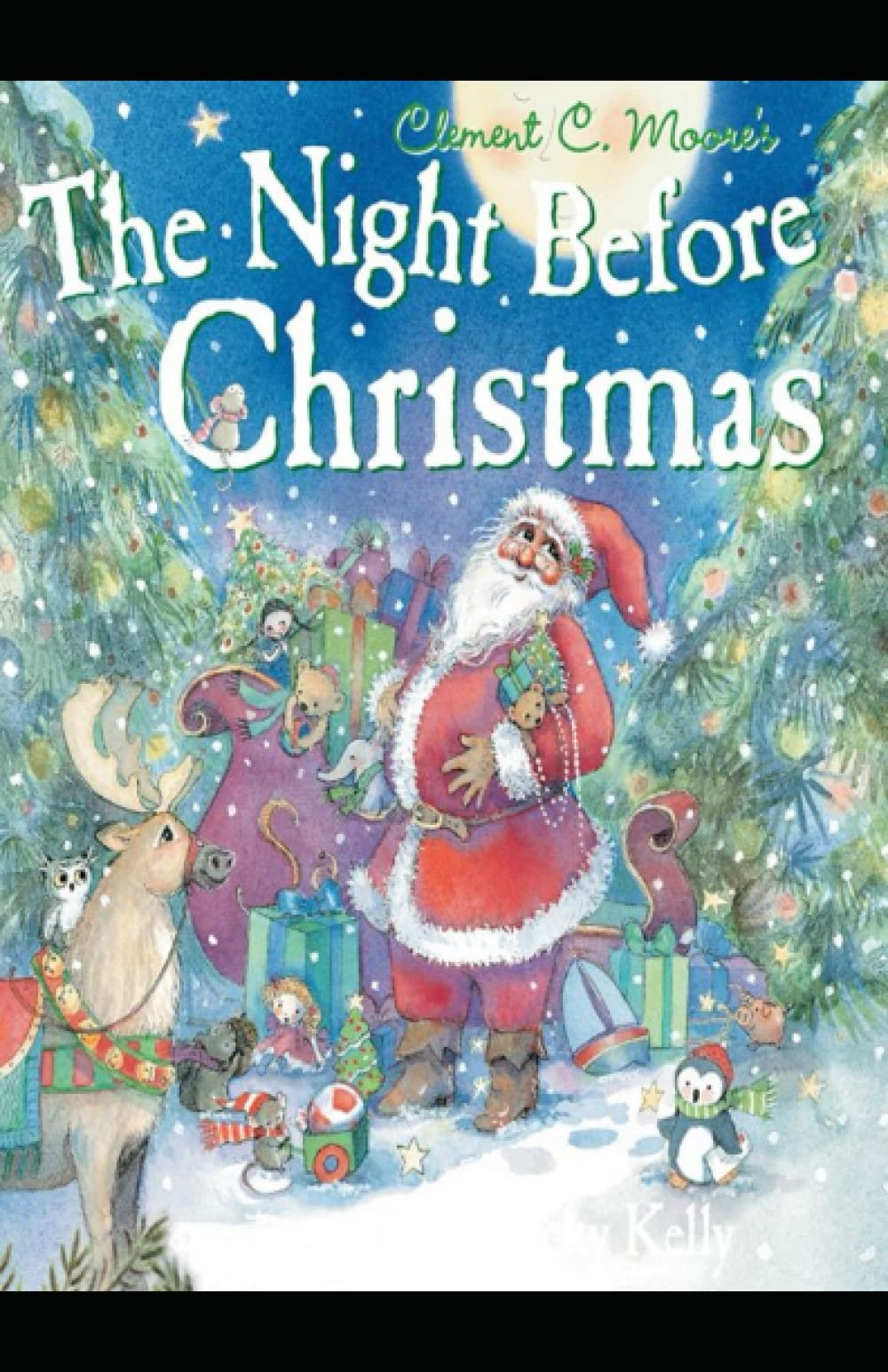Twas the Night before Christmas : Illustrated Edition by Clement Clarke ...