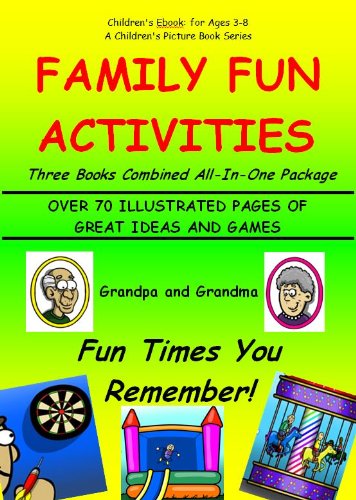 Grandpa and Grandma Family Fun Activities - Three Books Combined All-In ...