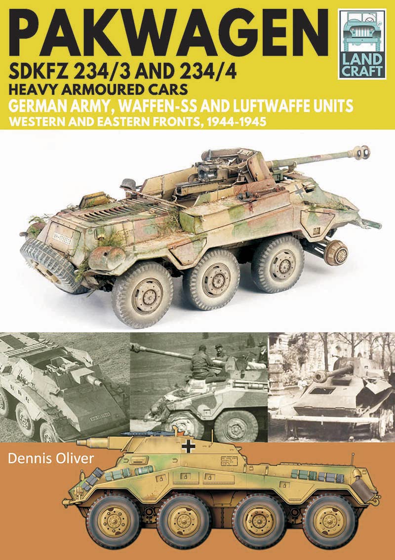 Pakwagen SDKFZ 234/3 and 234/4 Heavy Armoured Cars: German Army, Waffen ...