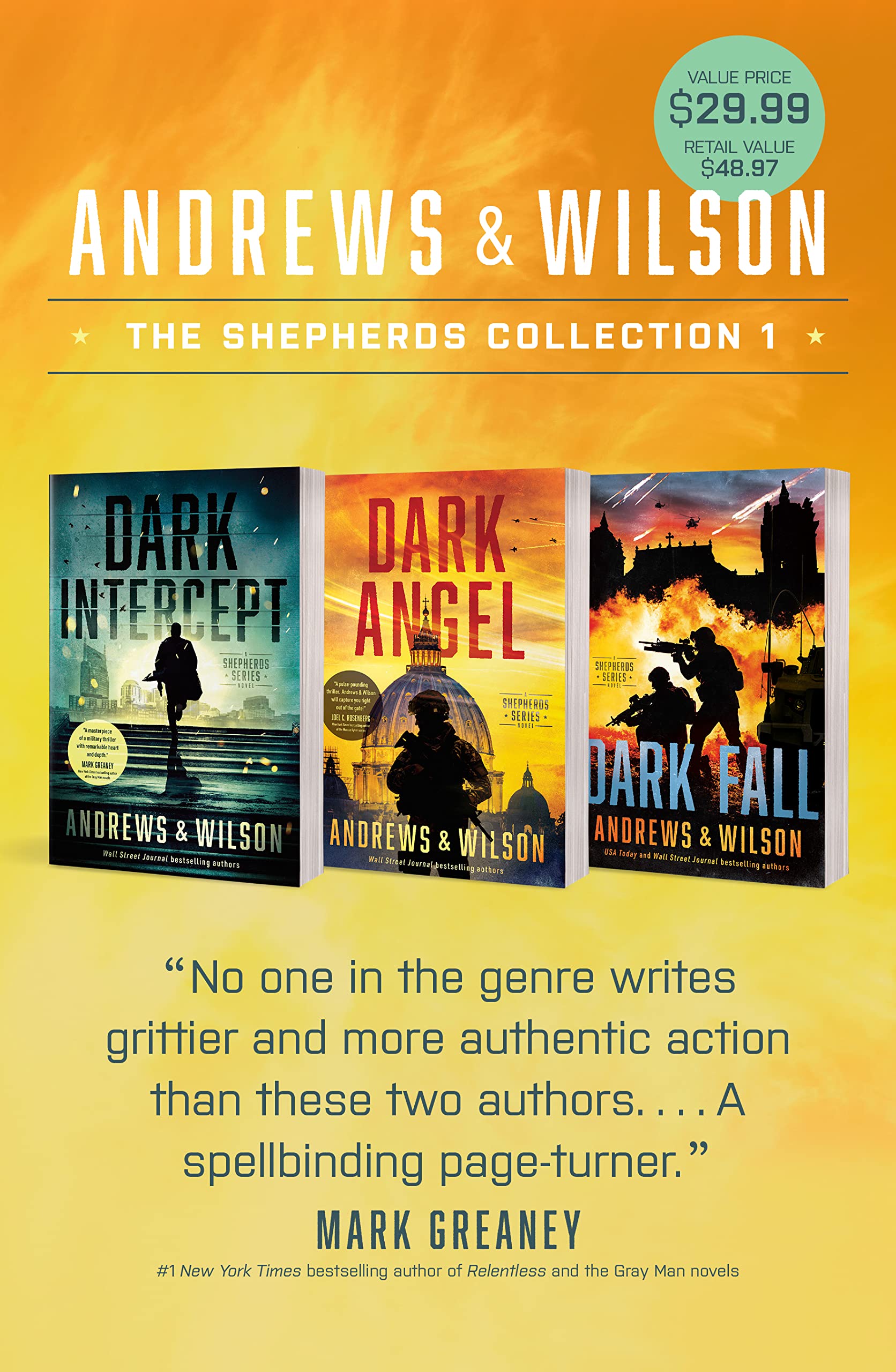 The Shepherds Collection 1: Dark Intercept / Dark Angel / Dark Fall by ...
