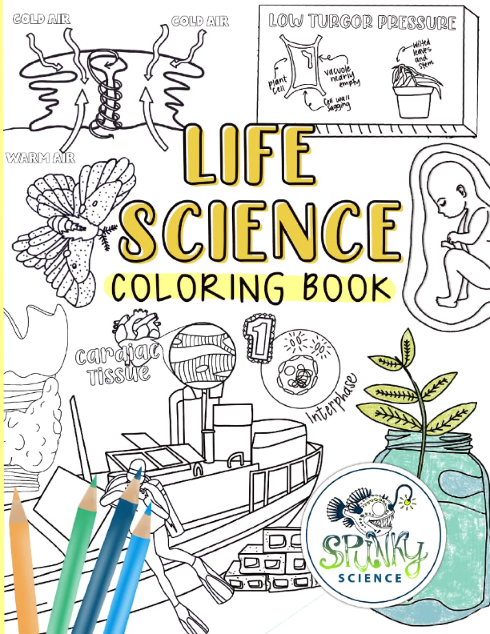 Life Science Coloring Book by Morgan Lea Saied | Goodreads