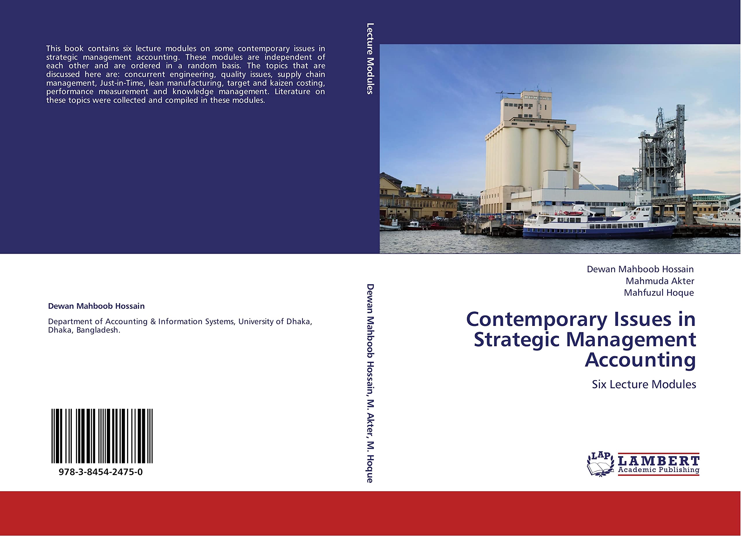 Contemporary Issues in Strategic Management Accounting: Six Lecture ...