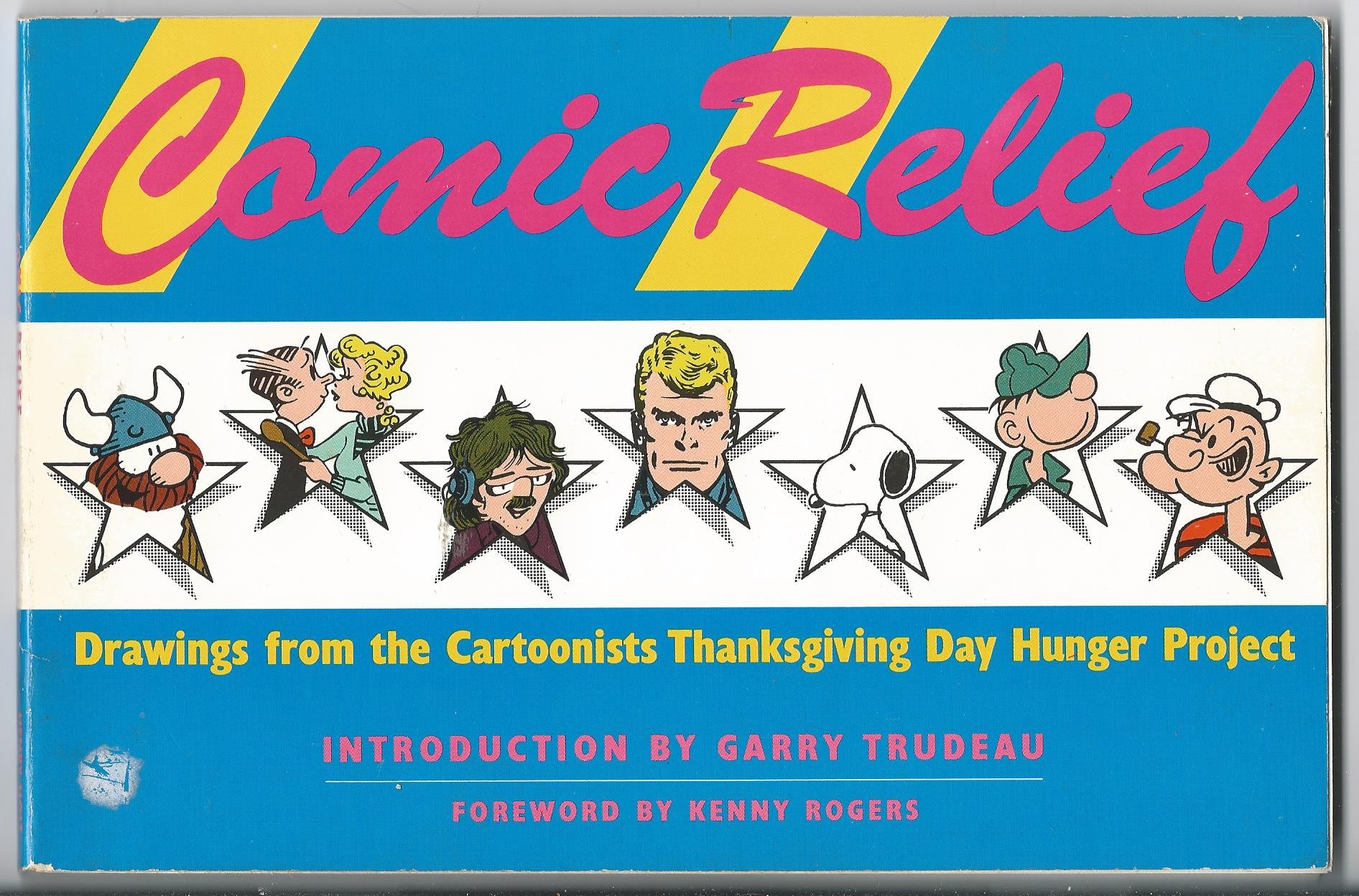 Comic relief: Drawings from the cartoonists Thanksgiving Day hunger ...
