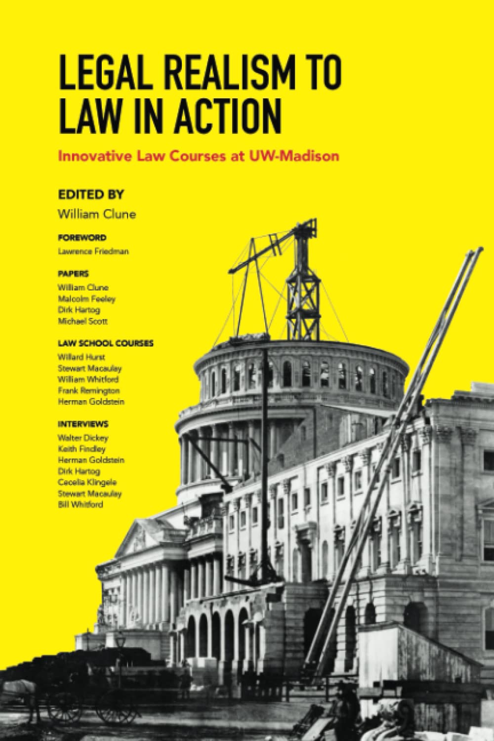 Legal Realism to Law in Action: Innovative Law Courses at UW-Madison by ...