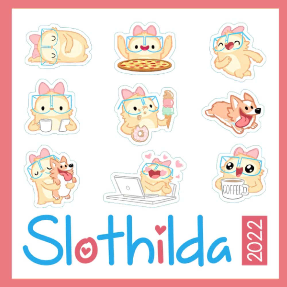 Slothilda 2022 Calendar: Sloth LazyLife Comic Gift Idea Present 2022 ...