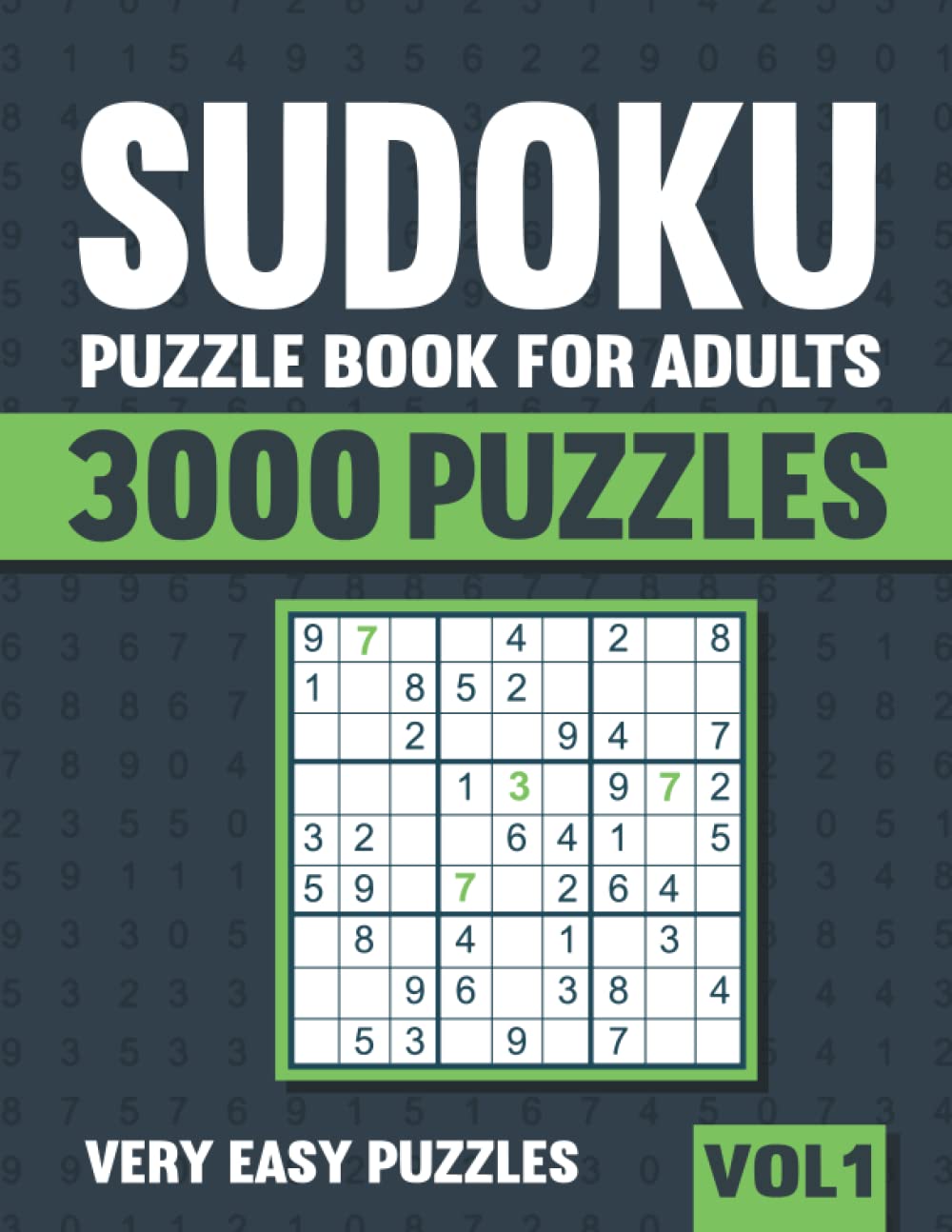 Sudoku Puzzle Book for Adults: 3000 Easy Sudoku Puzzles with Solutions ...