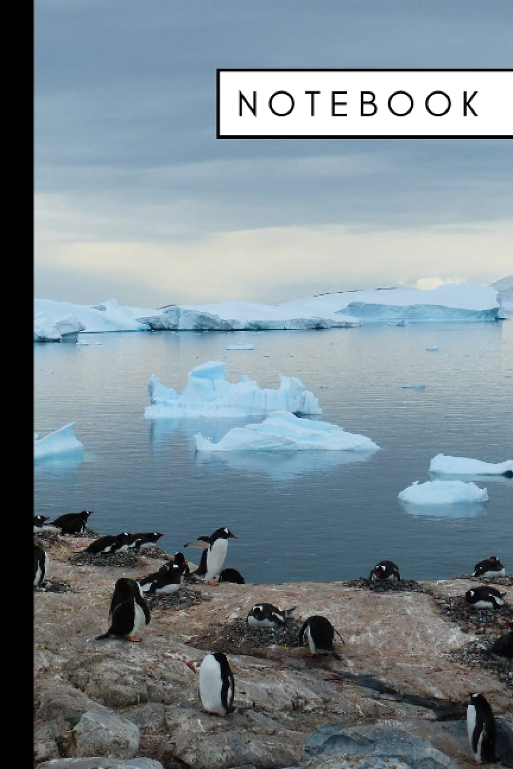 Penguin In The Wild: Cool Penguin Blank Lined Journal - For Students ...