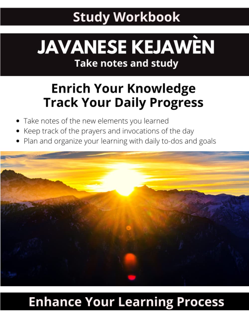Study Workbook Javanese Kejawèn Take Notes And Study - Enrich Your ...