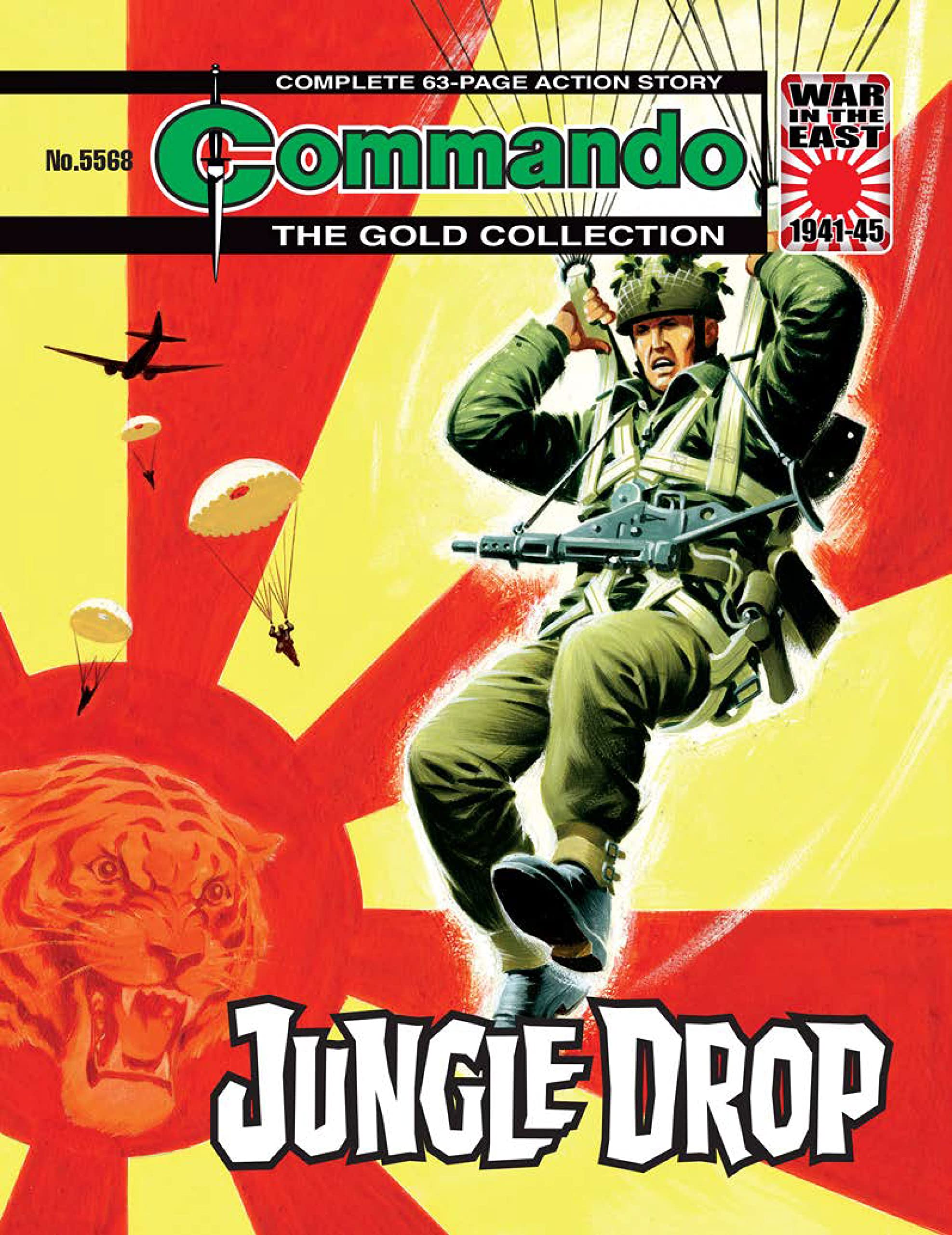Commando #5568: Jungle Drop by Powell | Goodreads