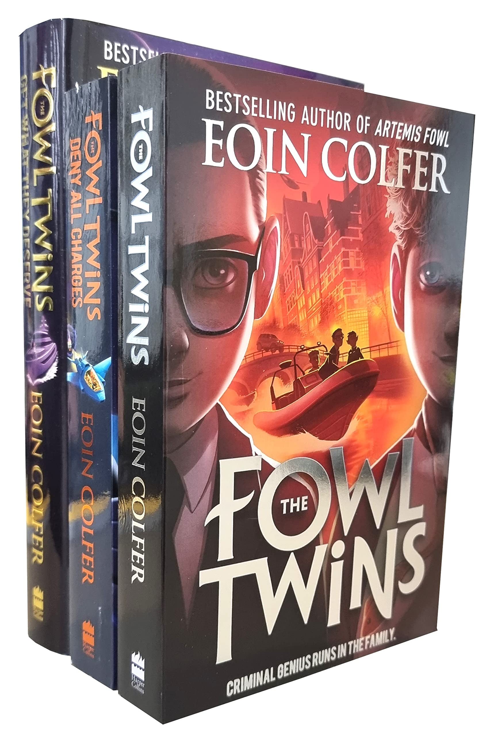 The Fowl Twins Series 3 Books Collection Set By Eoin Colfer by Eoin ...