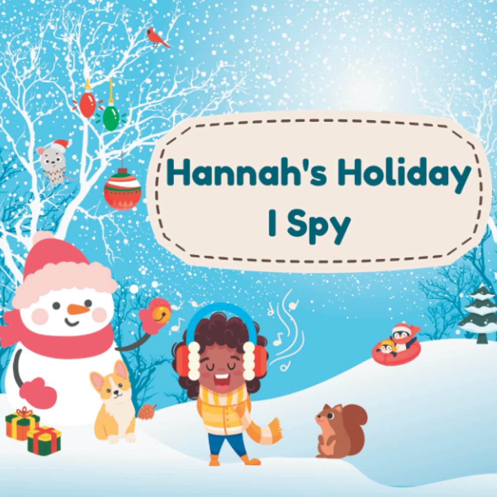 Hannah's Holiday I Spy: For toddlers age 1-3 Cute Christmas Kwanzaa ...
