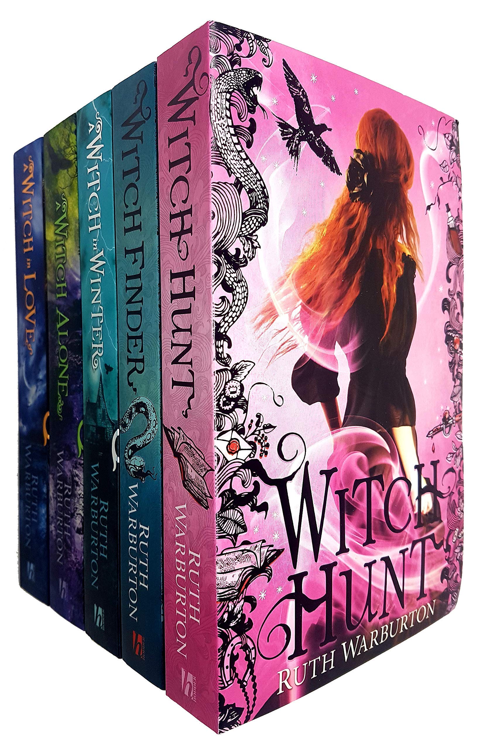 Witch Finder and Winter Trilogy Series 5 Books Collection Set By Ruth ...