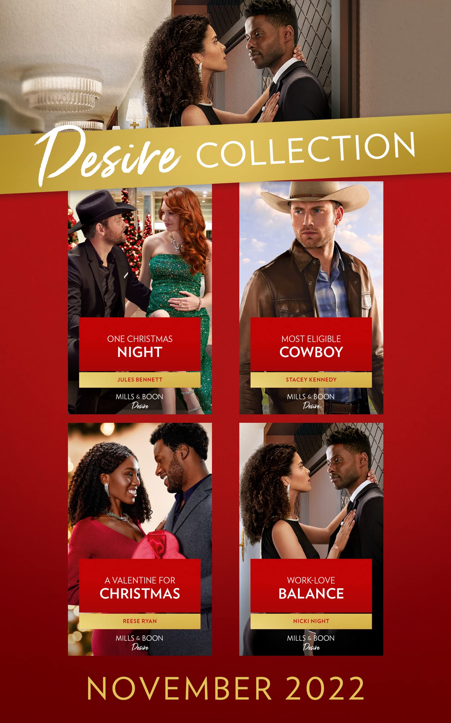 The Desire Collection November 2022: One Christmas Night (Texas ...