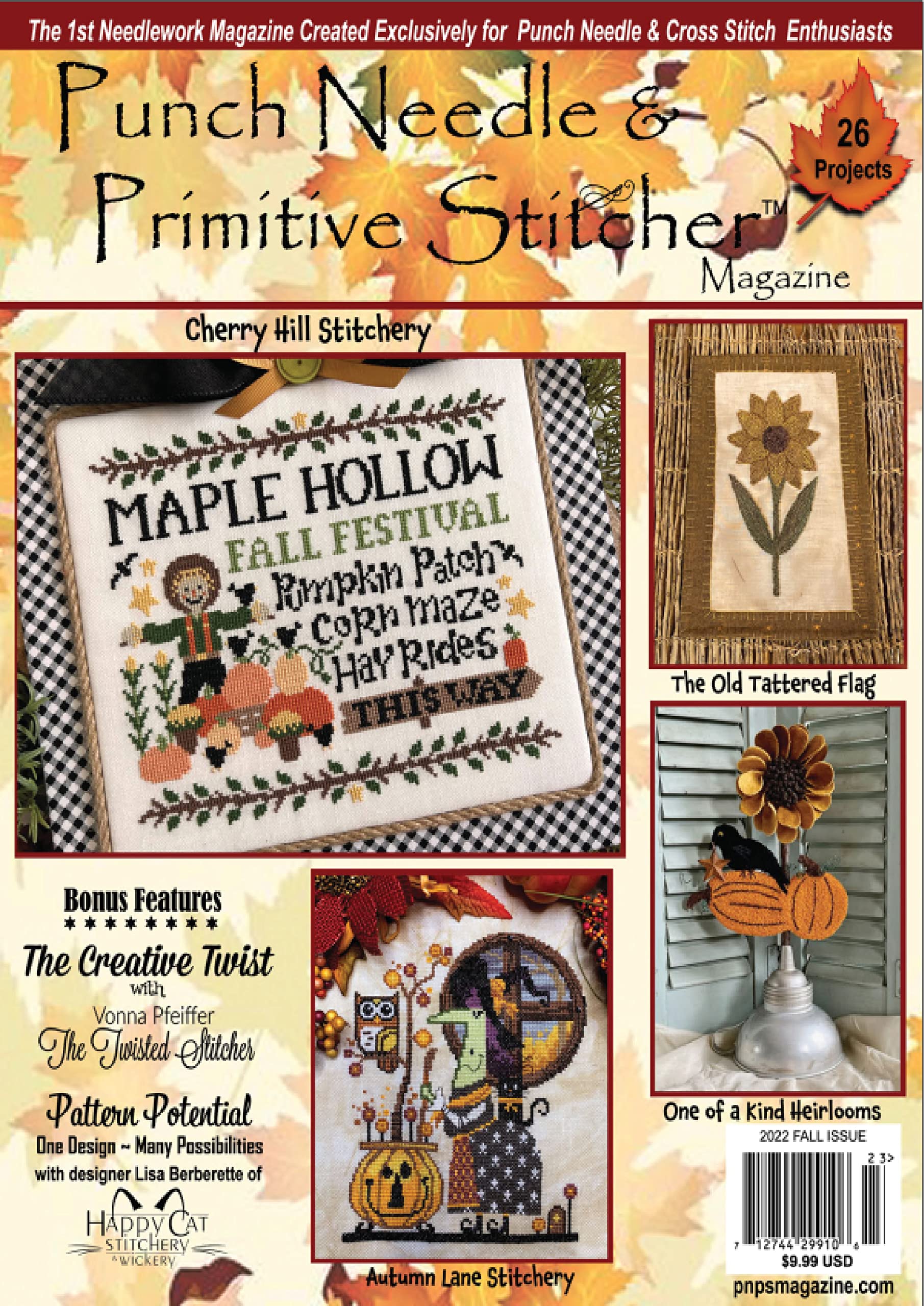 Punch Needle & Primitive Stitcher Magazine 2022 - Cherry Hill Stitchery ...