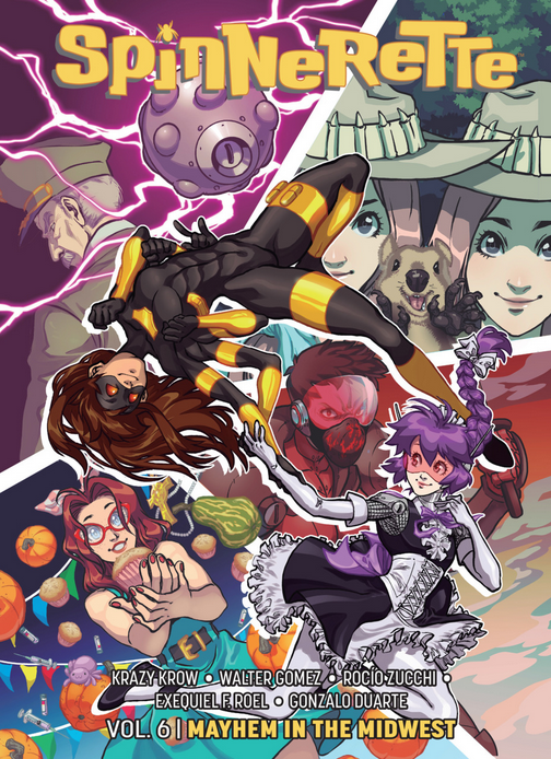 Spinnerette - Mayhem in the Midwest (Spinnerette, #6) by Krazy Krow ...